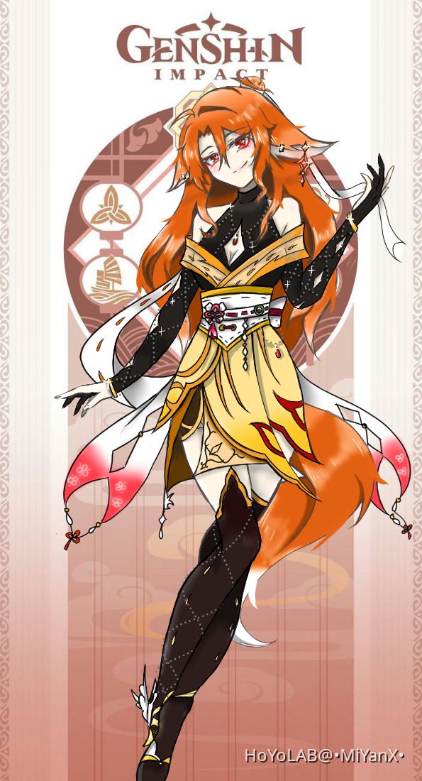 Ayano Yae: Kitsune's Tale Genshin Impact | HoYoLAB