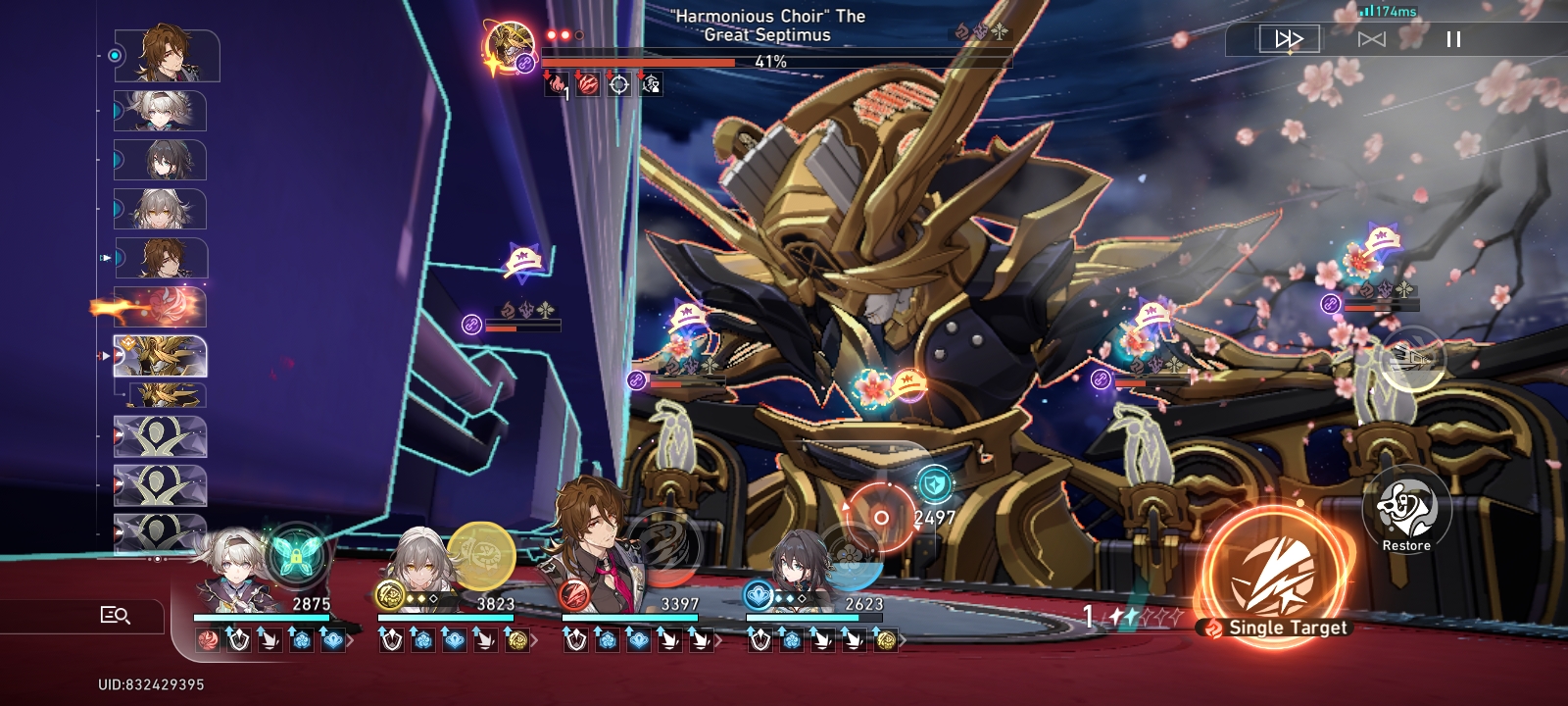 The astral express train is everywhere LMAOO. PomPom rammed it too hard ...