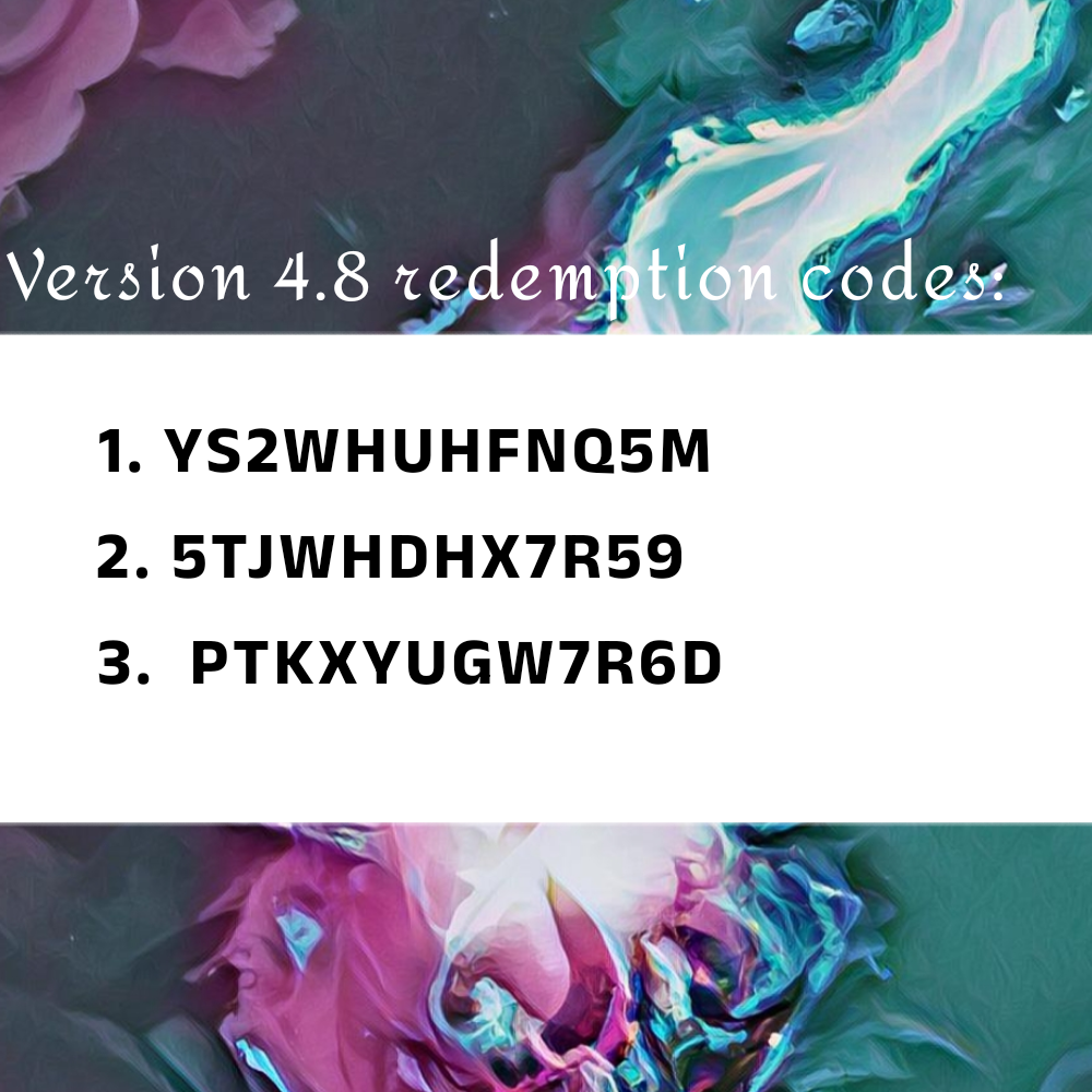 4.8 Livestream Codes List and Rewards Genshin Impact | HoYoLAB