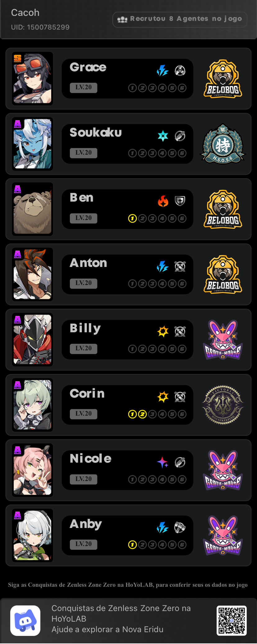 Quero a Ellie Zenless Zone Zero | HoYoLAB