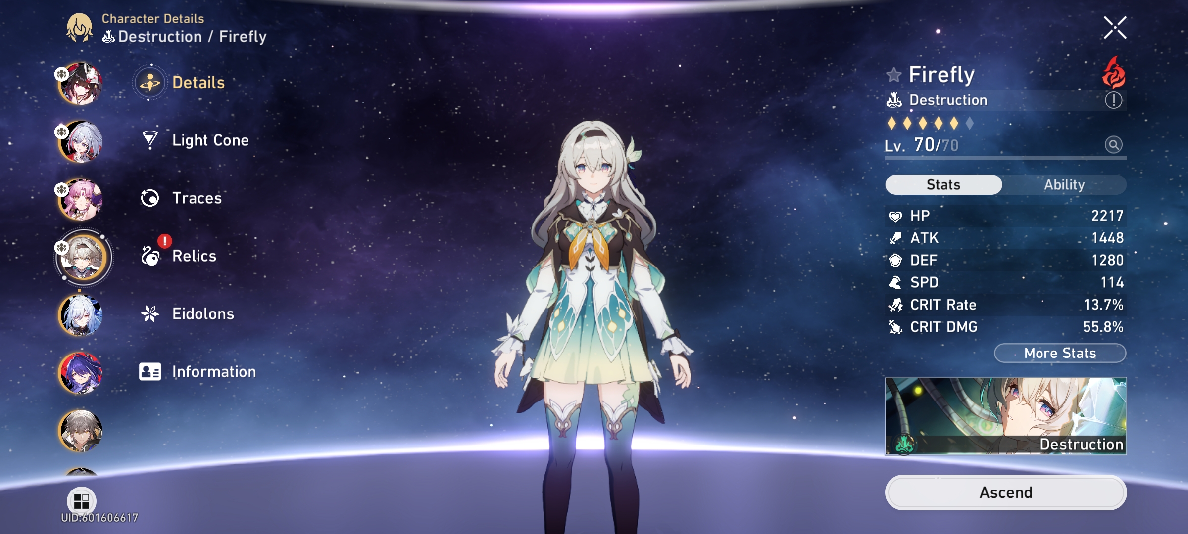 OBTAINED FIREFLY Honkai: Star Rail | HoYoLAB