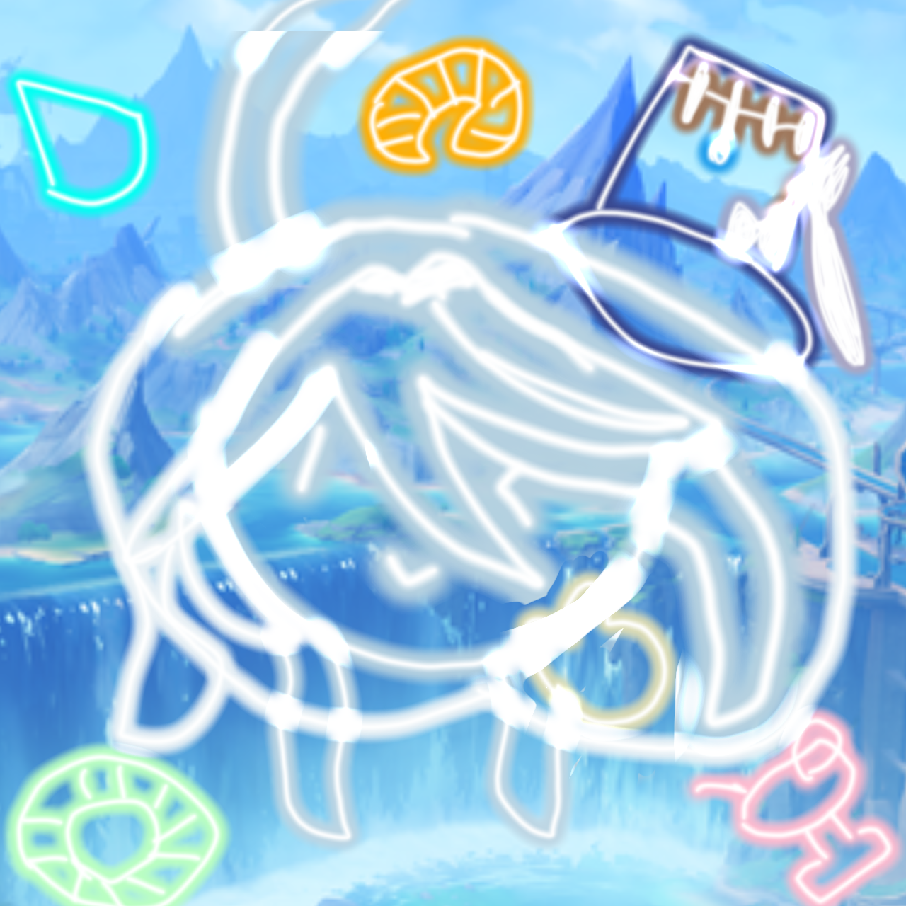 I made a Furina Summer Icon! Genshin Impact | HoYoLAB
