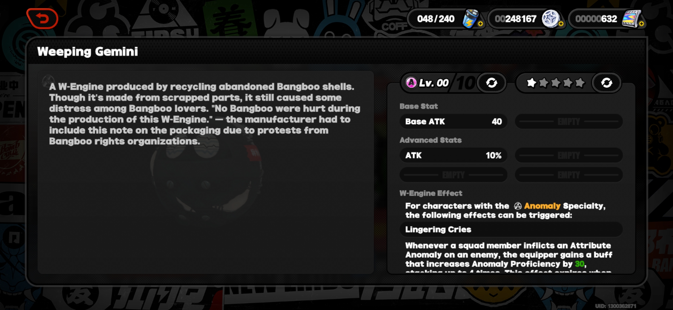 Weeping Gemini dark backstory Zenless Zone Zero | HoYoLAB