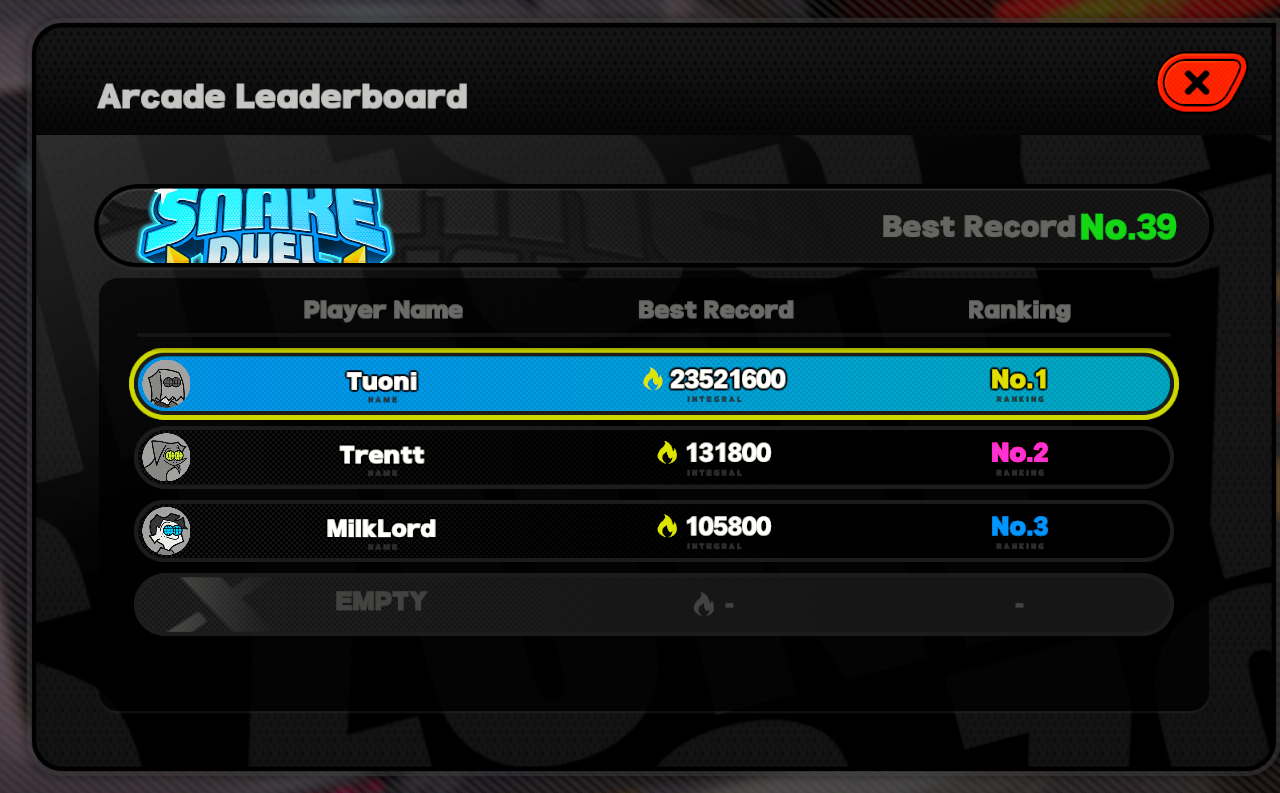 [ SNAKE DUEL ] I didn't get 30mil D: (Share your scores!!!) Zenless ...