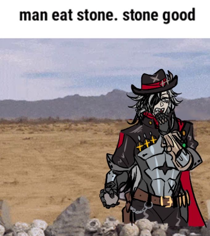 man eat stone. stone good. Honkai: Star Rail | HoYoLAB