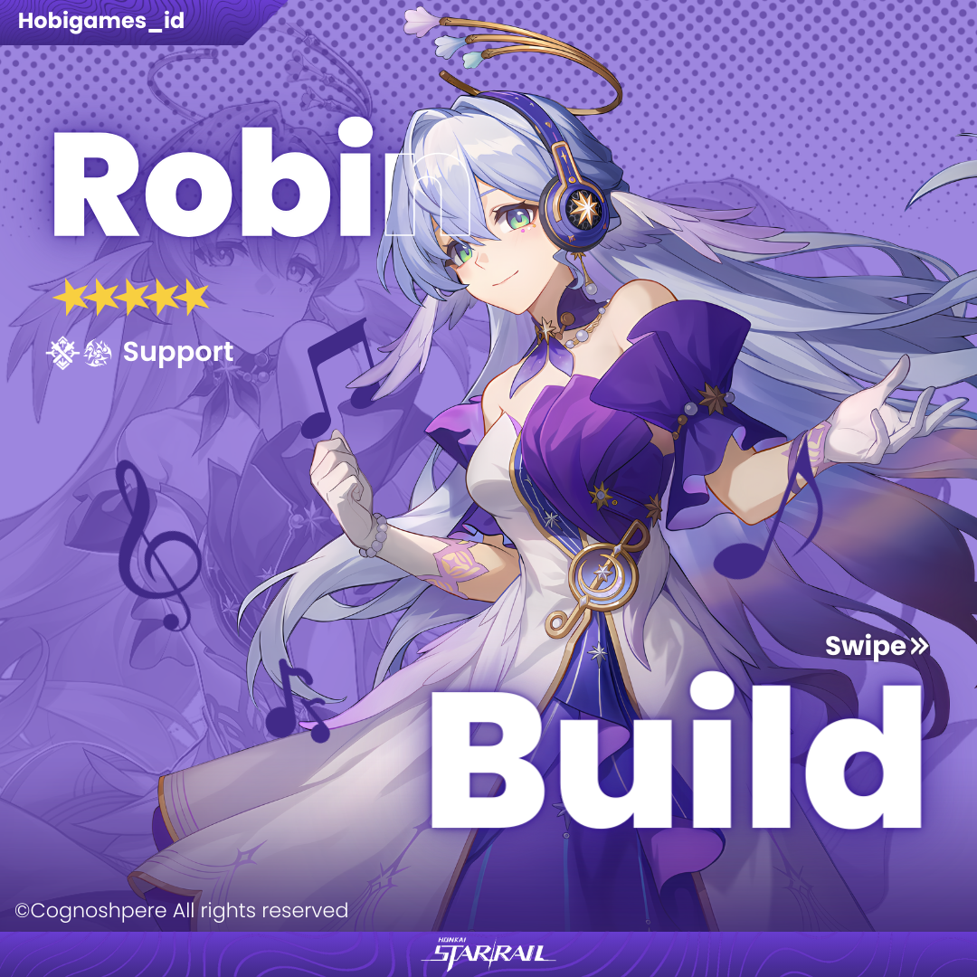 [Guide] [EN/ID] [FREE WALLPAPER] Robin Build Recomendation Honkai: Star ...