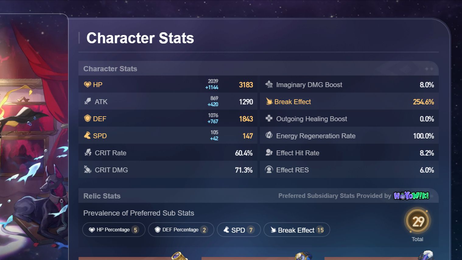 Goofy ahh Harmony main build(Crit rate body). Hope for everyone best ...