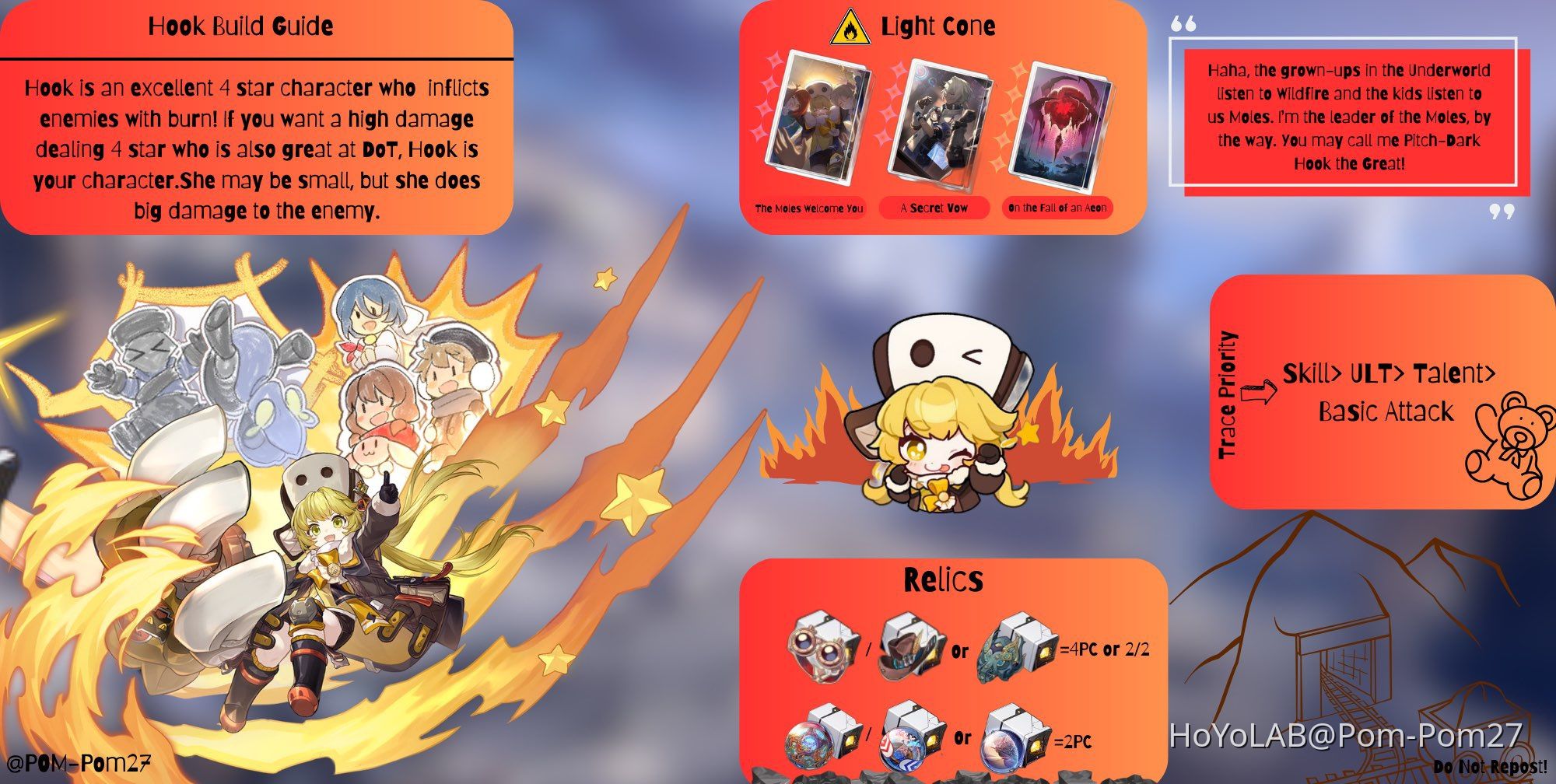 [V2.5] Character Build Guide~Hook Honkai: Star Rail | HoYoLAB