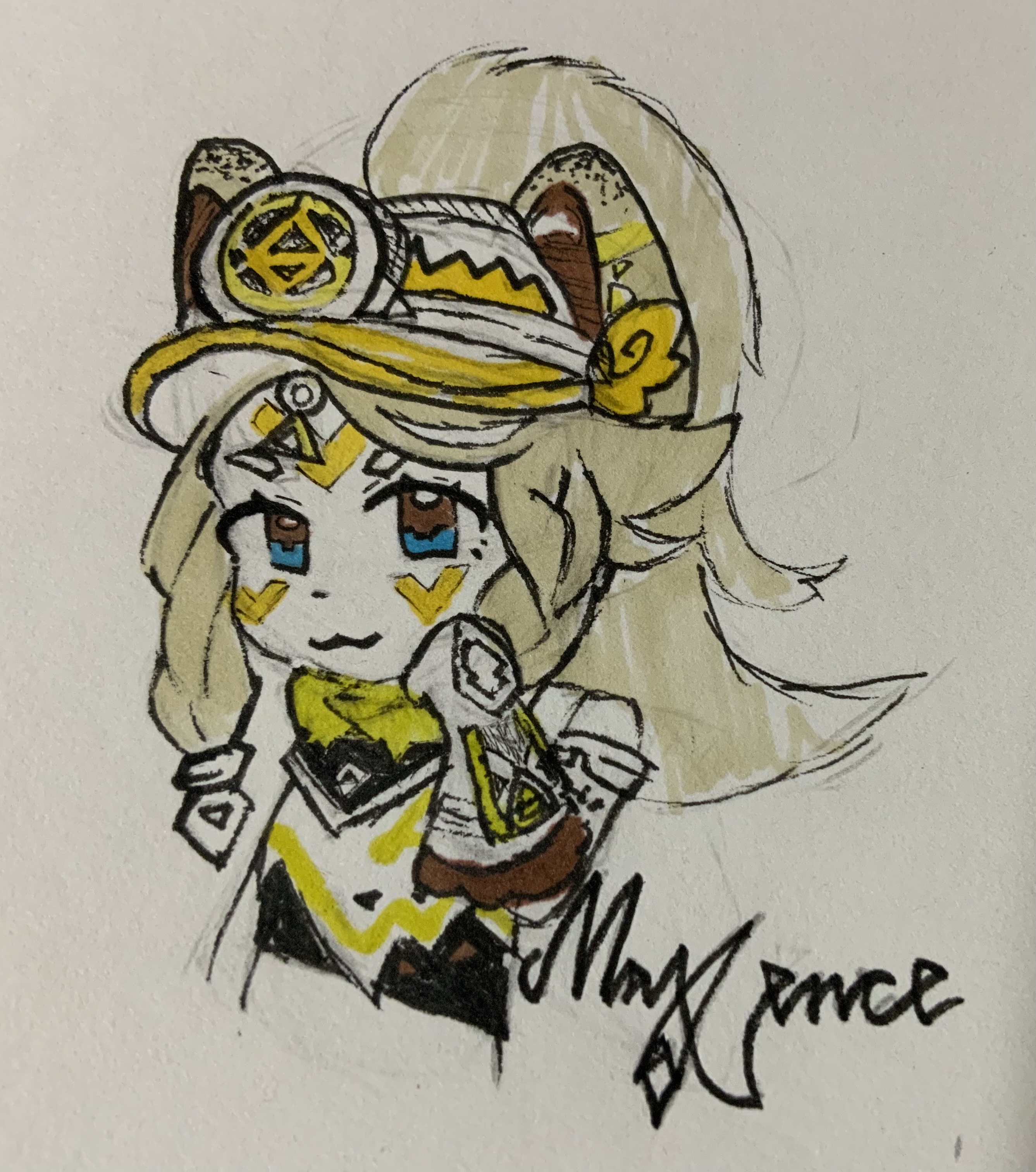 I drew the geo kid Genshin Impact | HoYoLAB