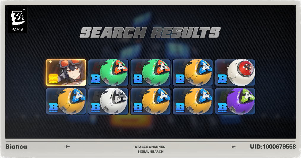 Standard Banner Pull!! Zenless Zone Zero | HoYoLAB