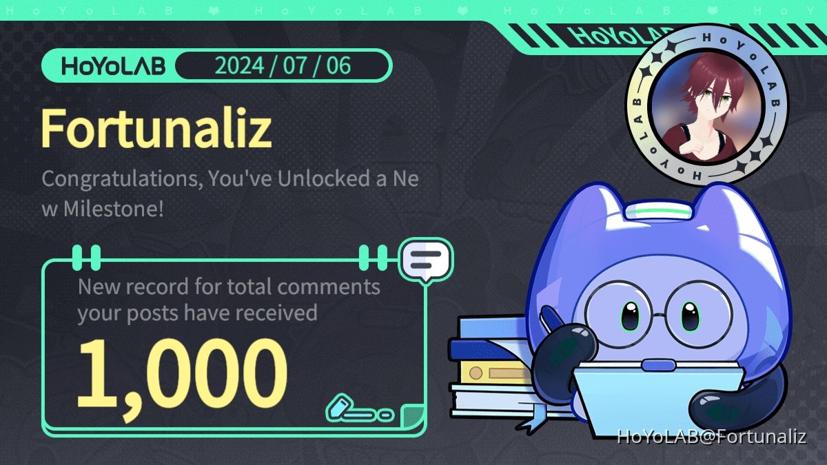 Thank uuu!! | HoYoLAB