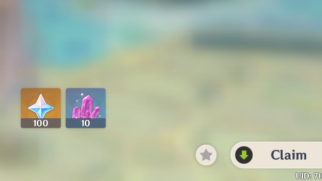 New gift code Genshin Impact | HoYoLAB