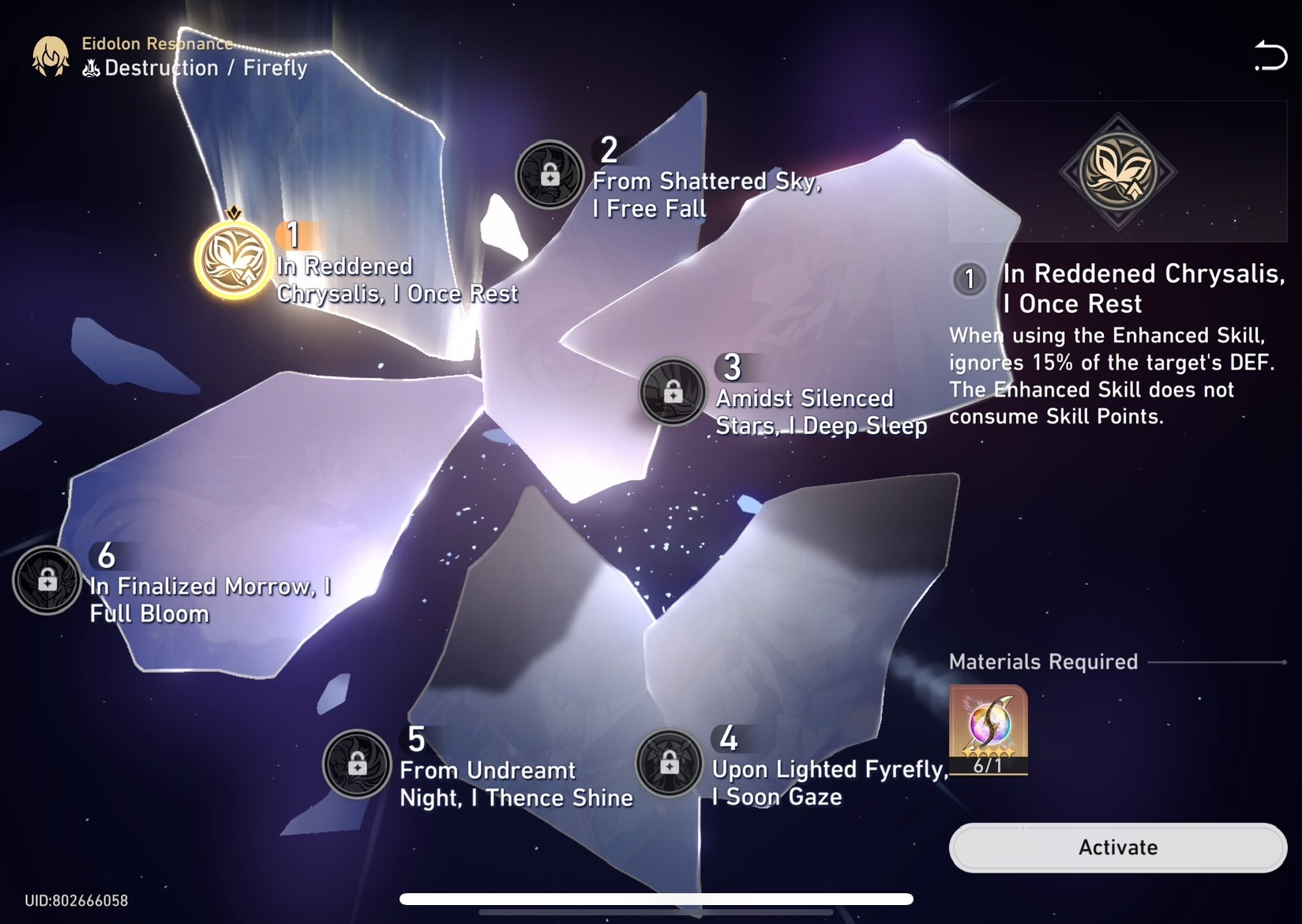 YAYYYYYYYY!!!! I got Firefly E6!!!!! Honkai: Star Rail | HoYoLAB