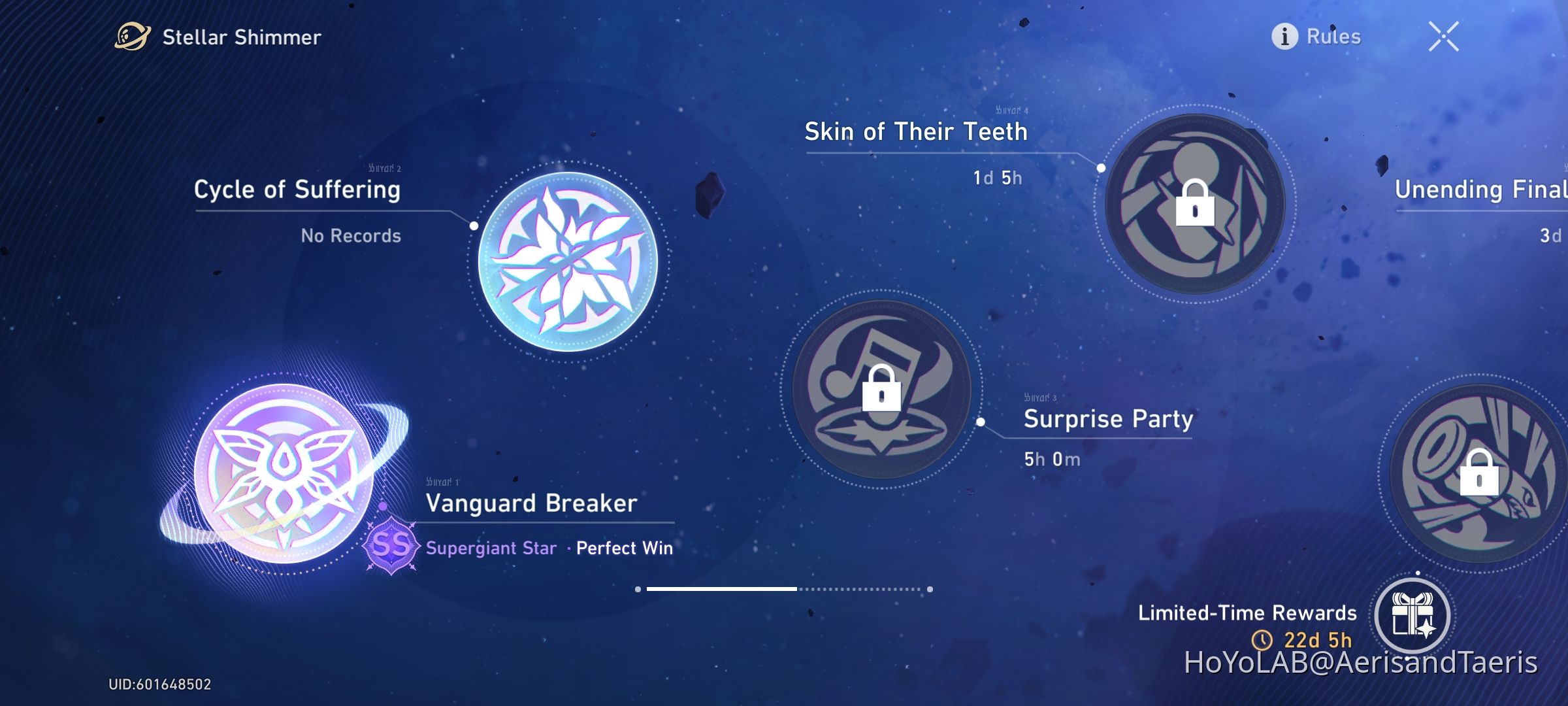 perfect stellar shimmer clear Honkai: Star Rail | HoYoLAB