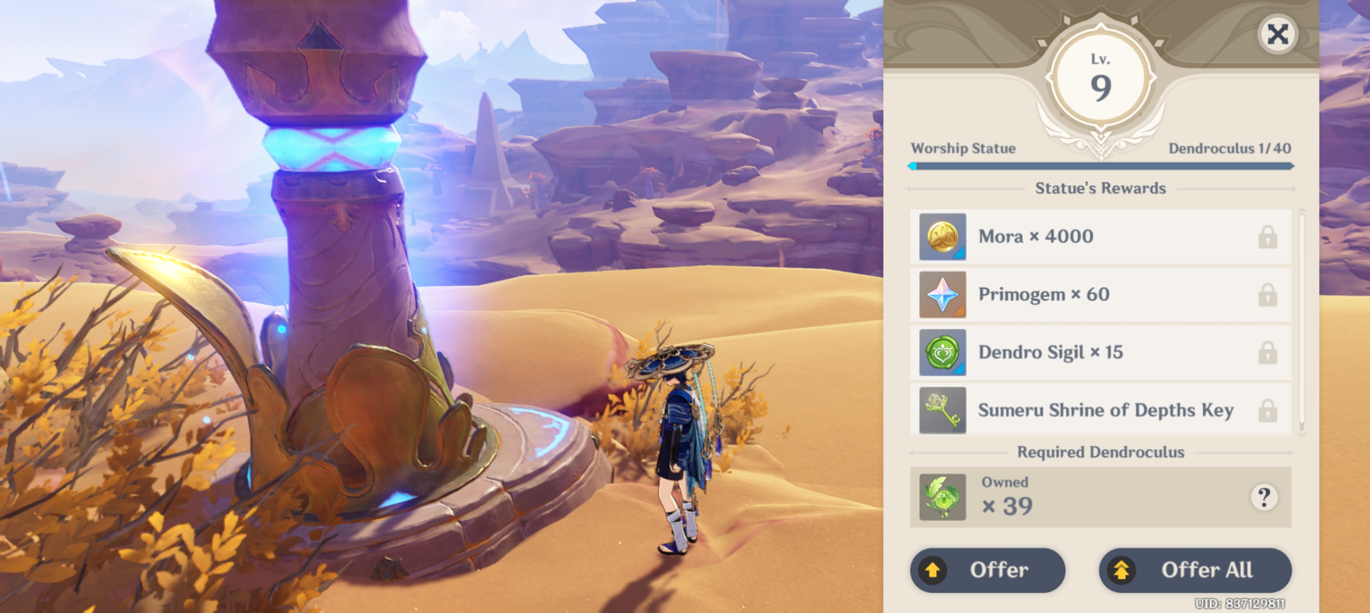 Fully Levelled Up My Sumeru Statues! Genshin Impact | HoYoLAB