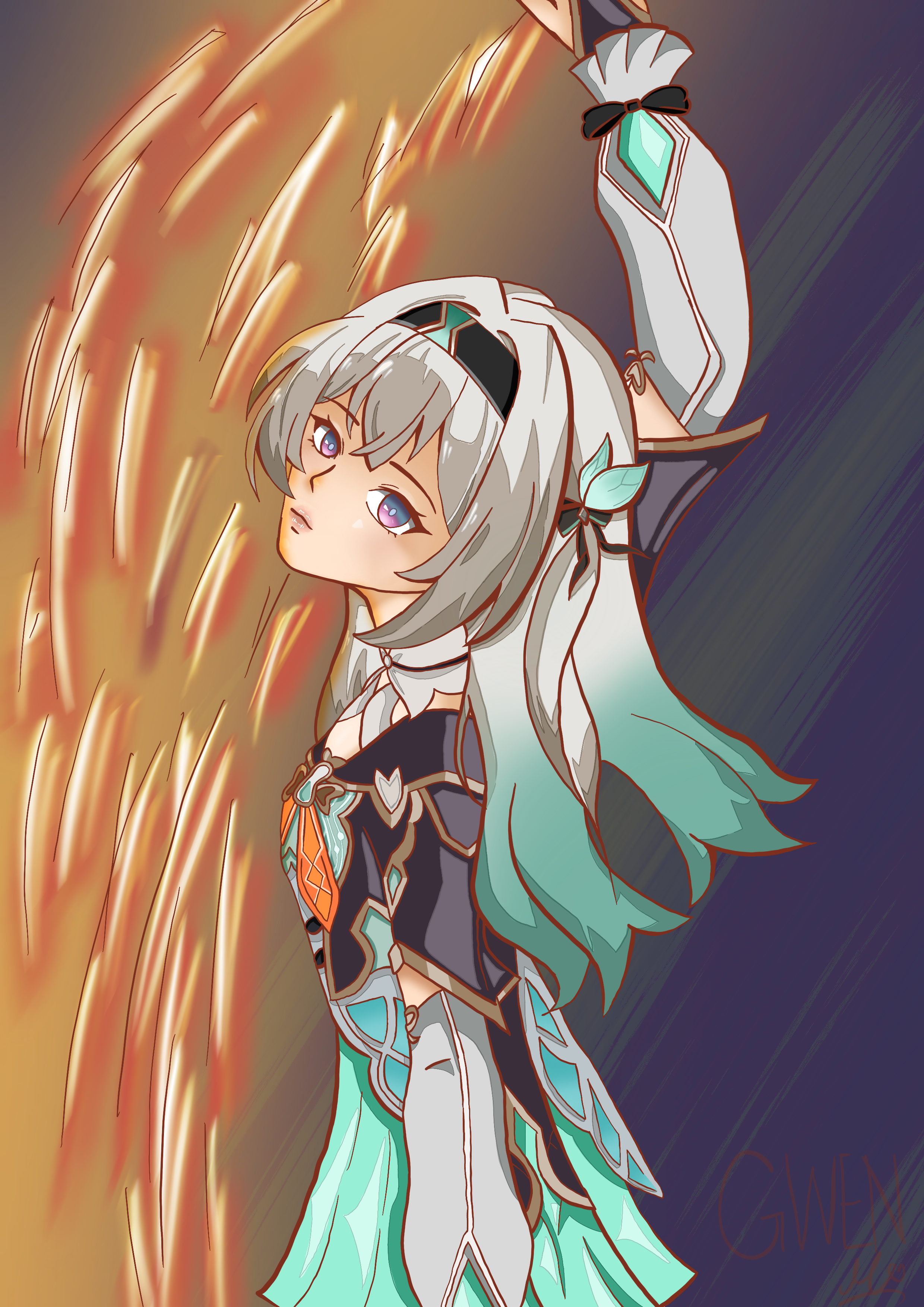 Firefly art by me💗 Honkai: Star Rail | HoYoLAB