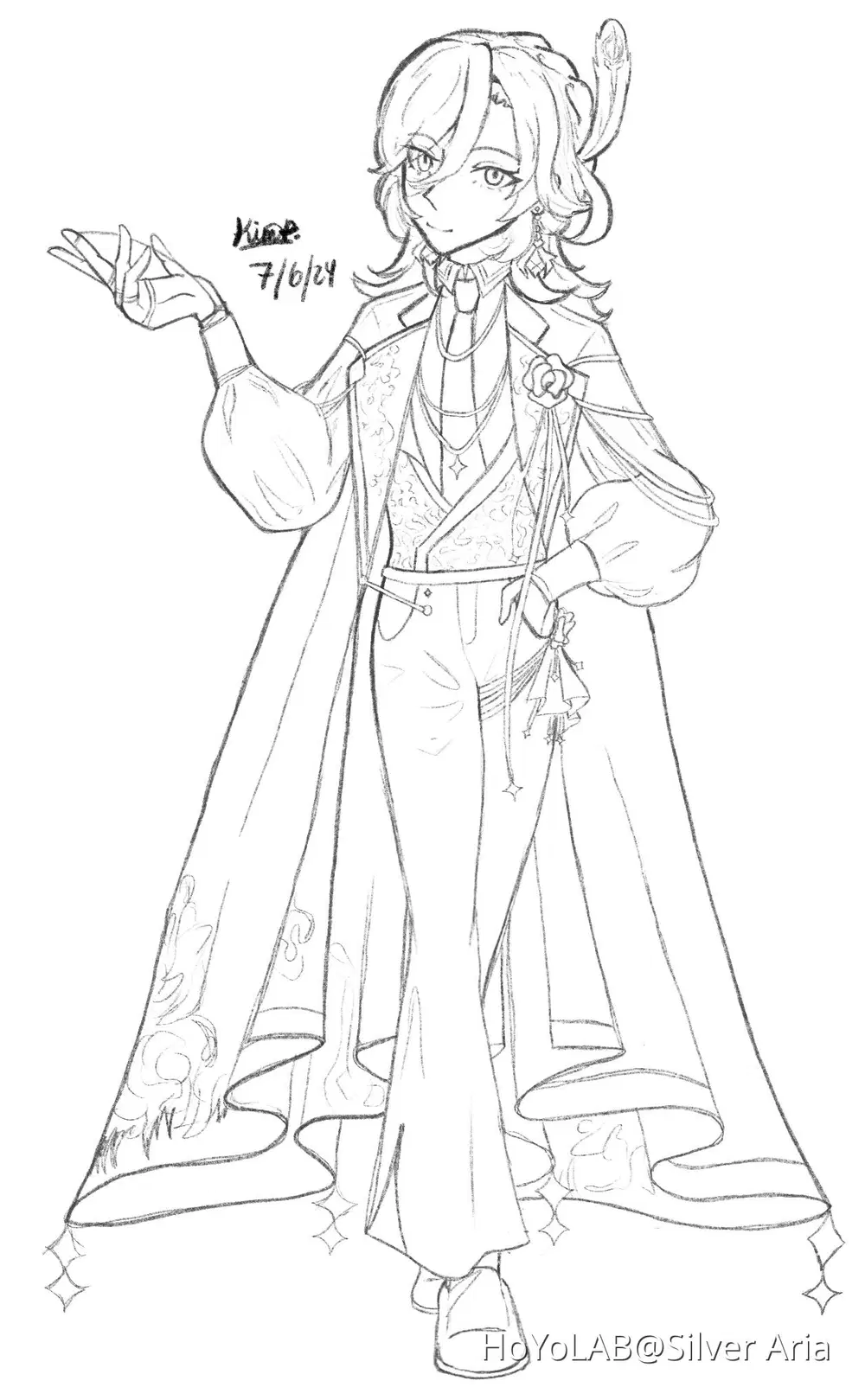 identity v coloring pages