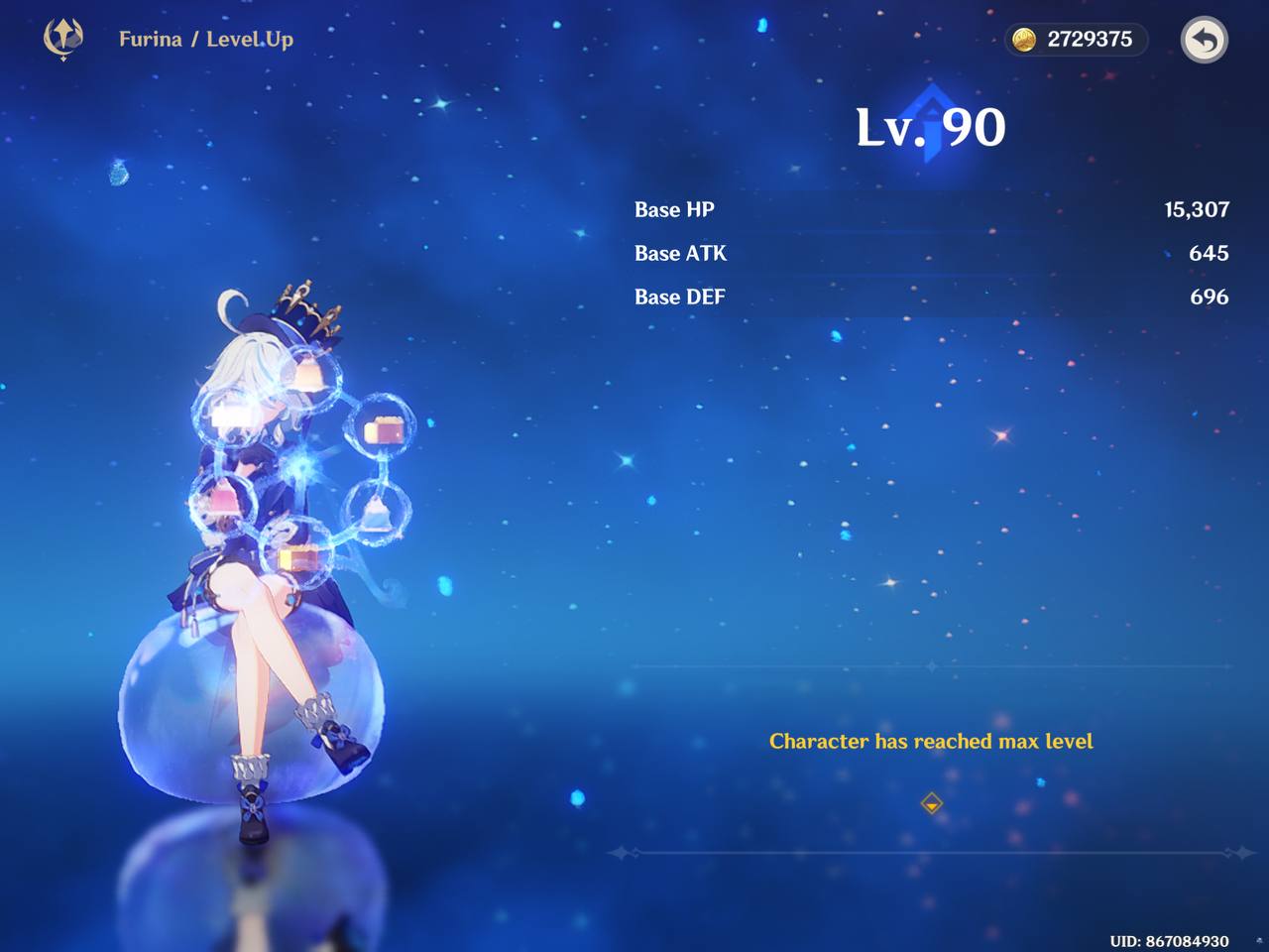 I managed to lvl 90 Furina 🥵 Genshin Impact | HoYoLAB