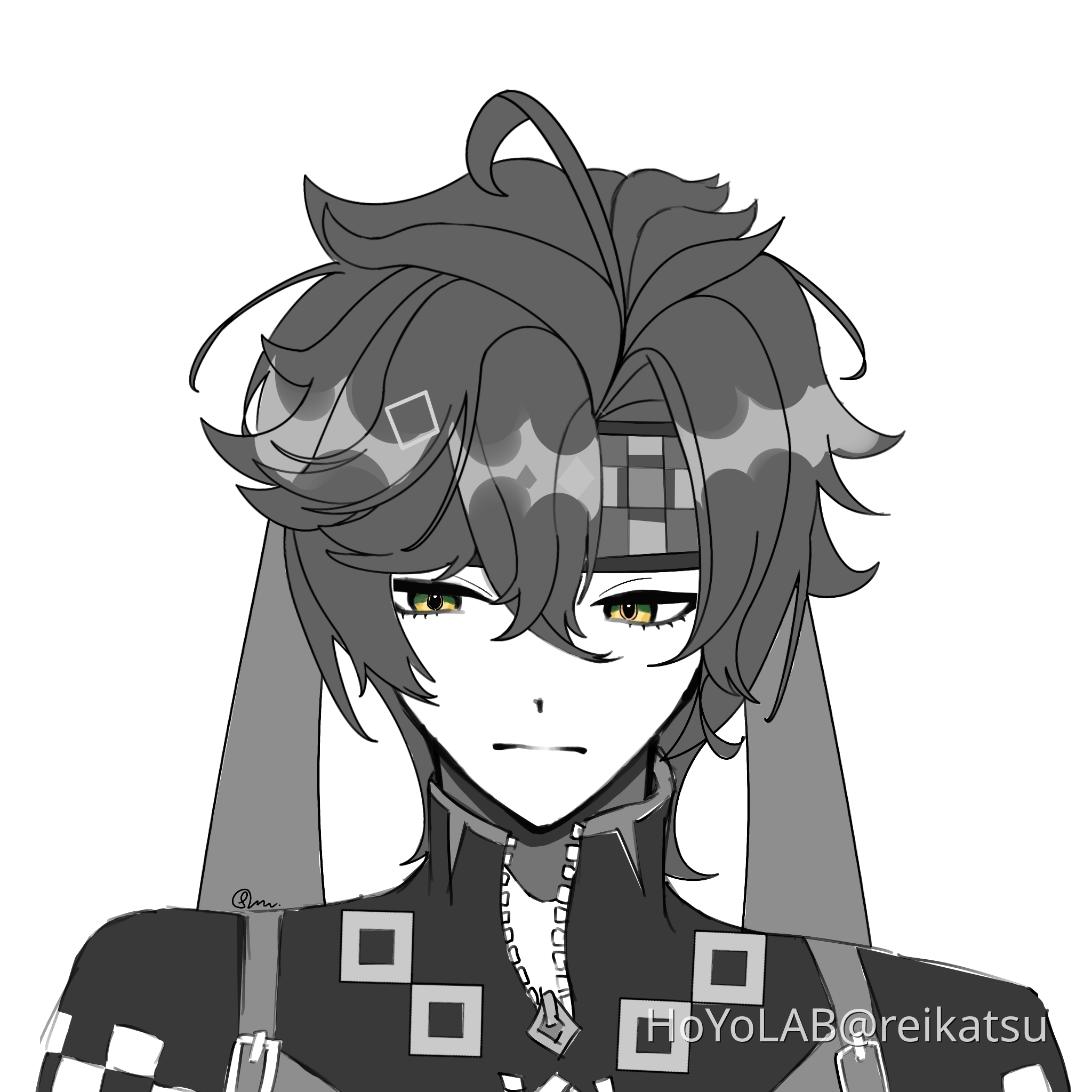 I drew that dendro guy Genshin Impact | HoYoLAB