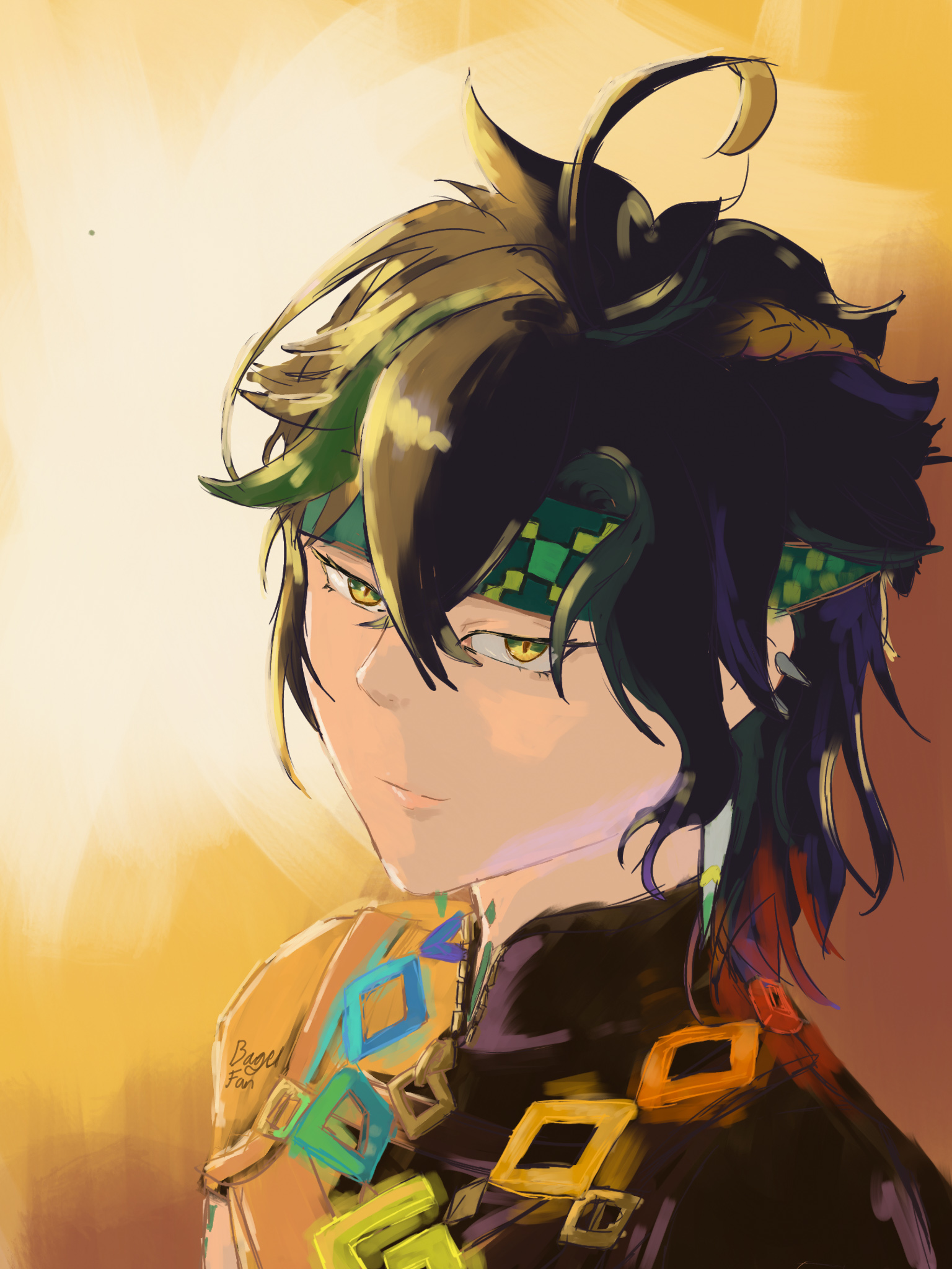 I have drawn the Dendro Natlan Guy! Genshin Impact | HoYoLAB