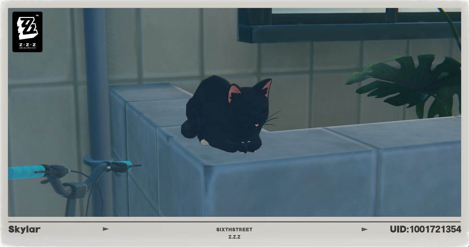 Inky taking a nap Zenless Zone Zero | HoYoLAB