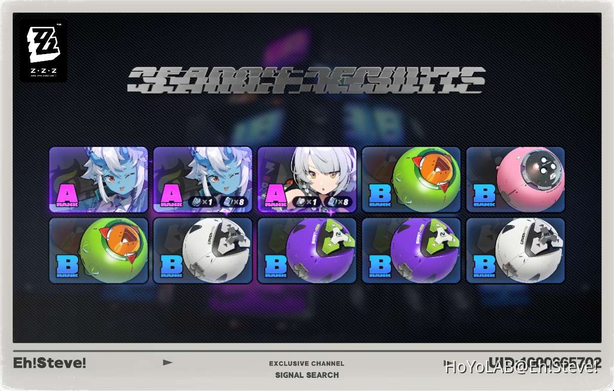 First ZZZ pulls Zenless Zone Zero | HoYoLAB