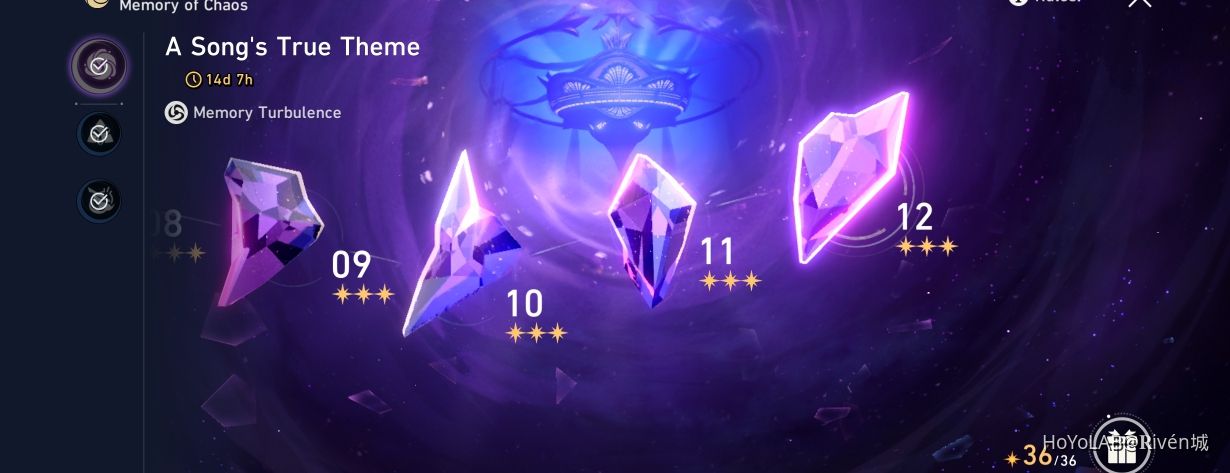 Share 𝐇𝐒𝐑 progress: MoC v2.2.1 (7-12) 🍀 Honkai: Star Rail | HoYoLAB