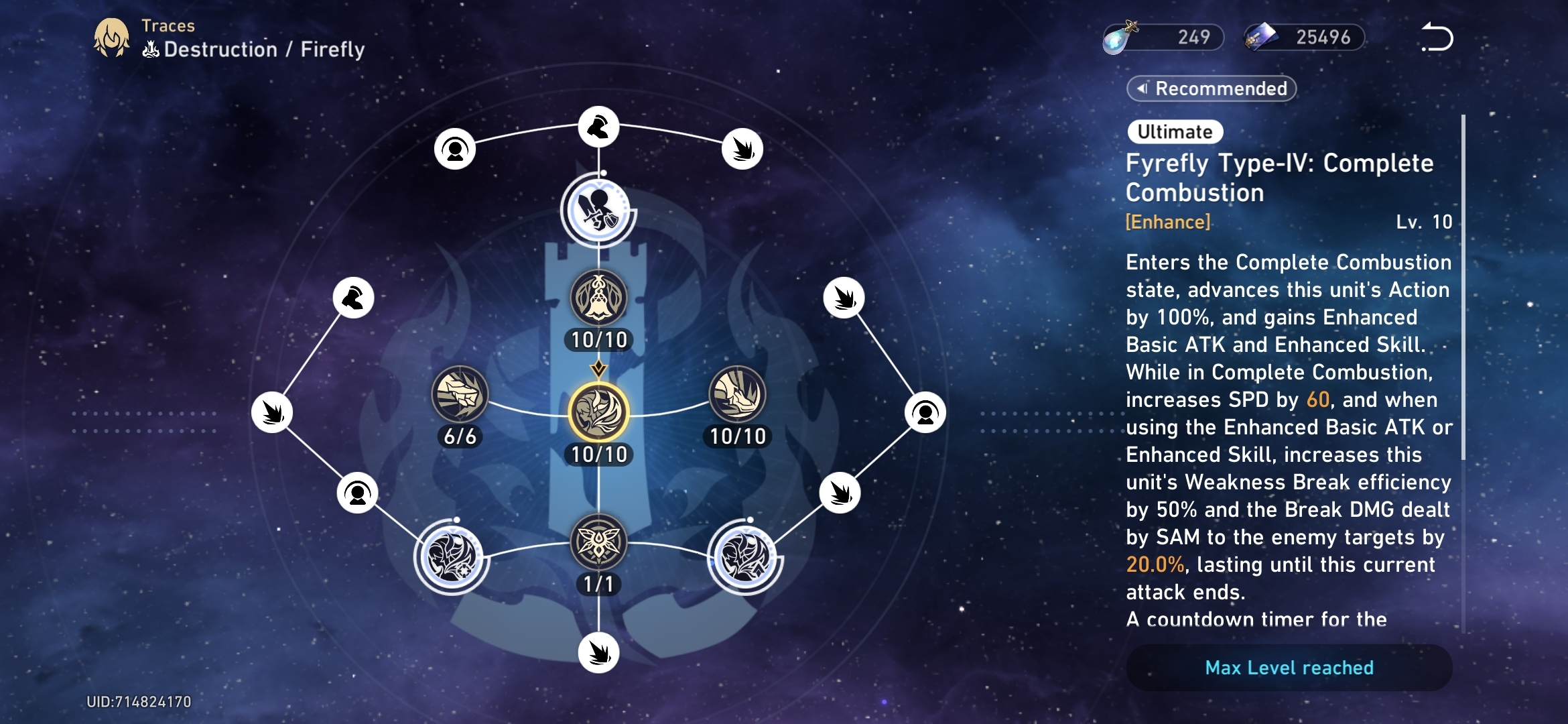 Maxed Firefly Honkai: Star Rail | HoYoLAB