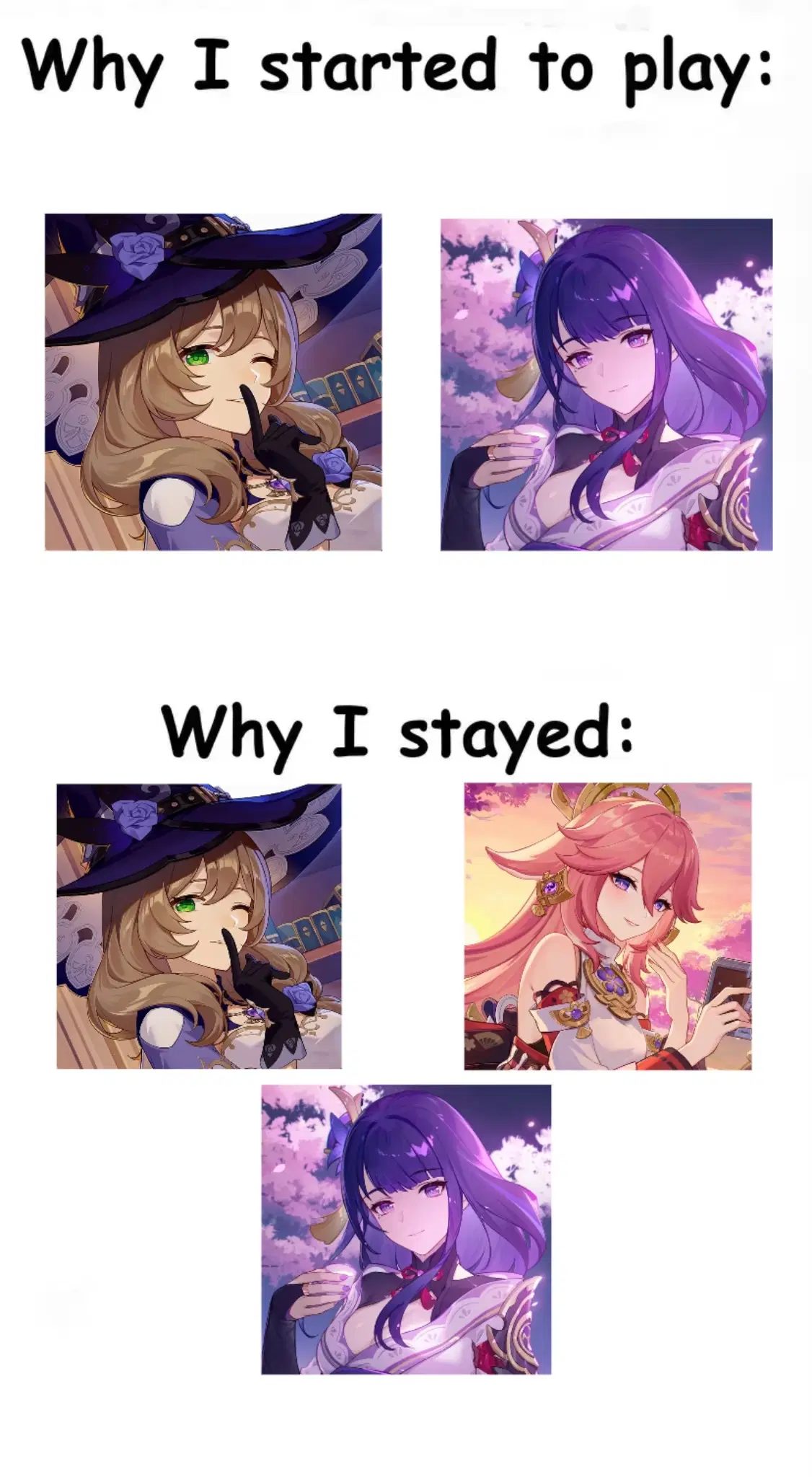 Lisa, Raiden Shogun and Yae Miko Genshin Impact | HoYoLAB