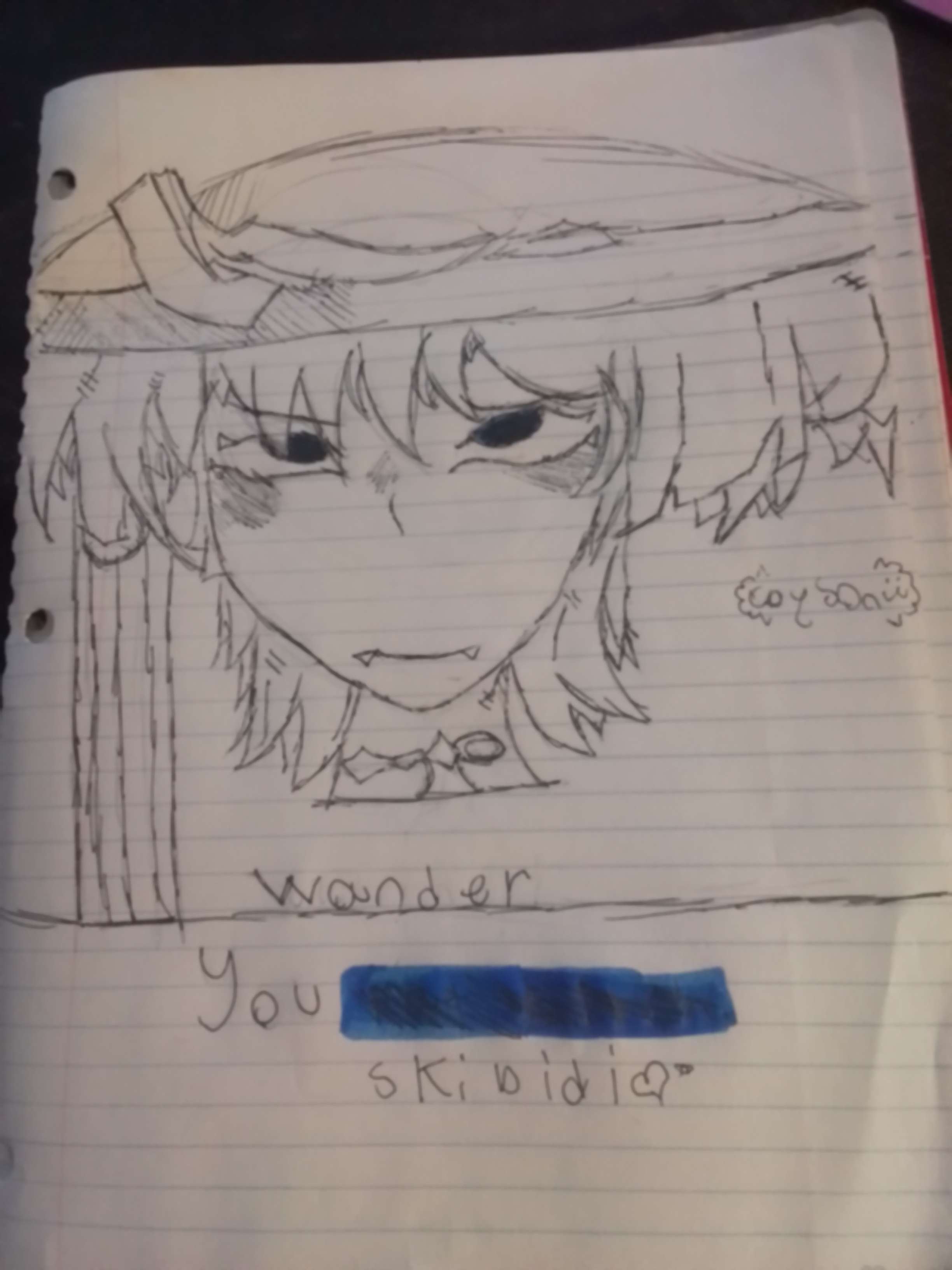 Wanderer Drawing!! Genshin Impact | HoYoLAB