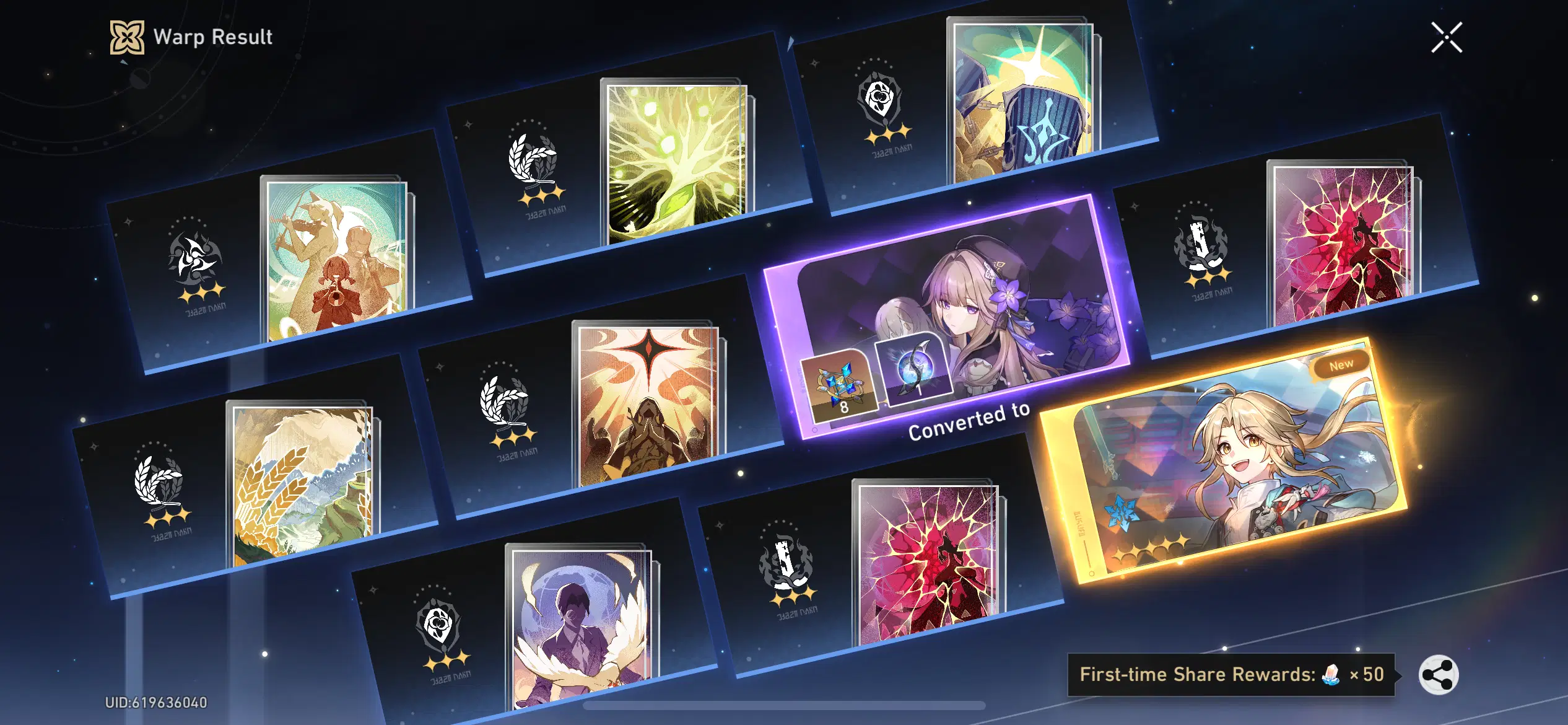 First hsr five star!!! Honkai: Star Rail | HoYoLAB