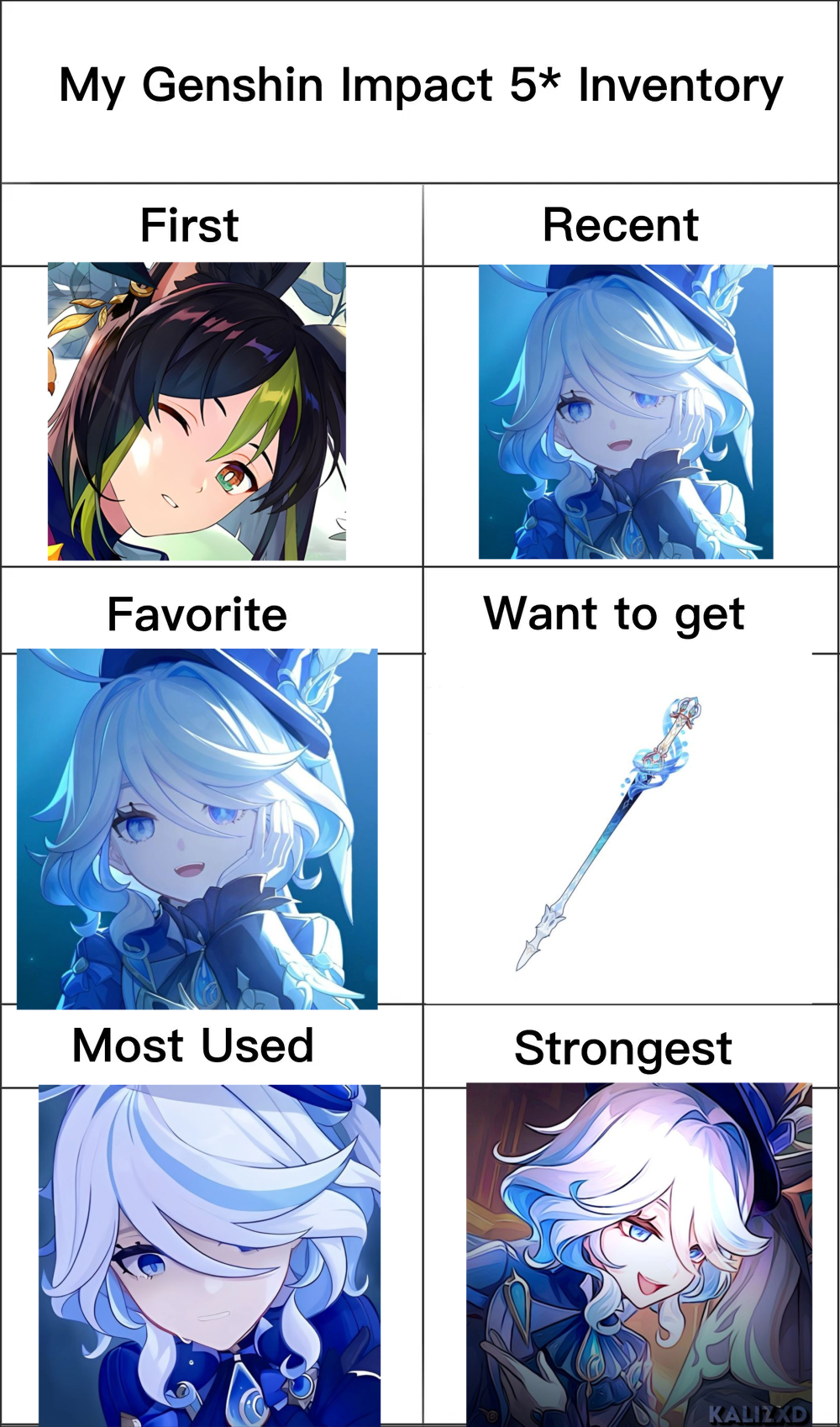 HOYO VERSE GIVE ME FURINA'S WEAPON. Genshin Impact | HoYoLAB