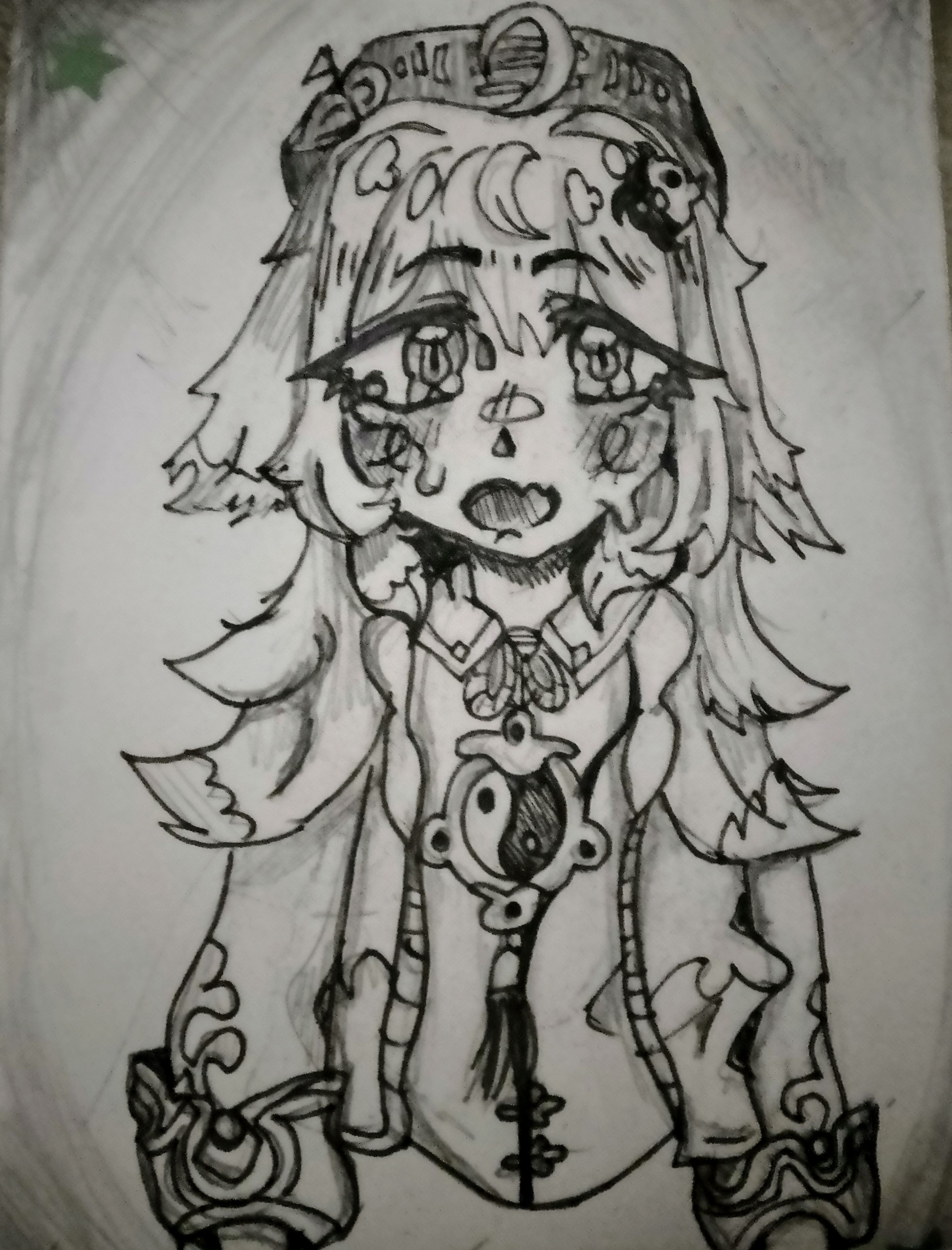 Huo huo sketch Genshin Impact | HoYoLAB