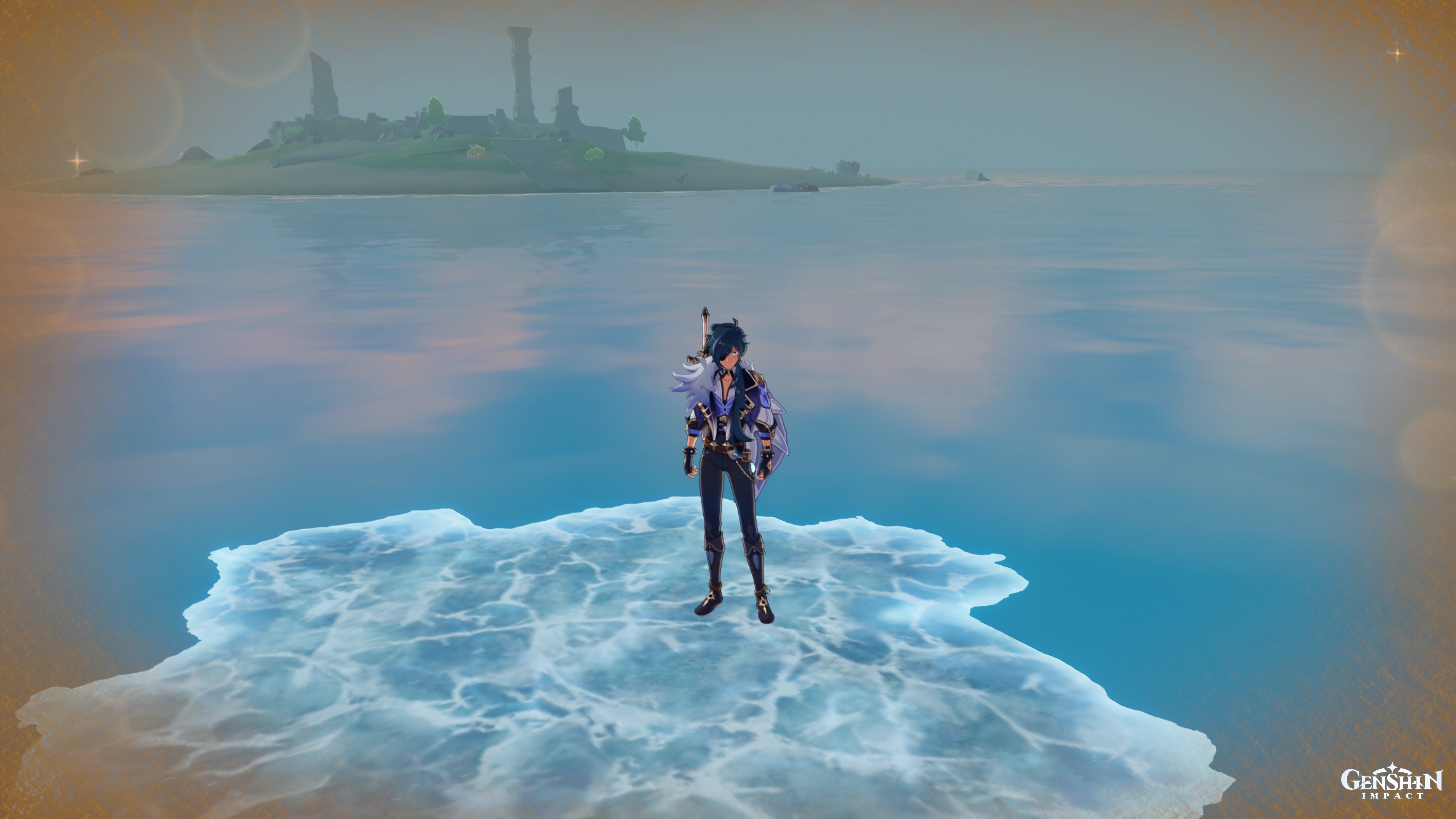 Ice bridge to the hidden island Genshin Impact | HoYoLAB