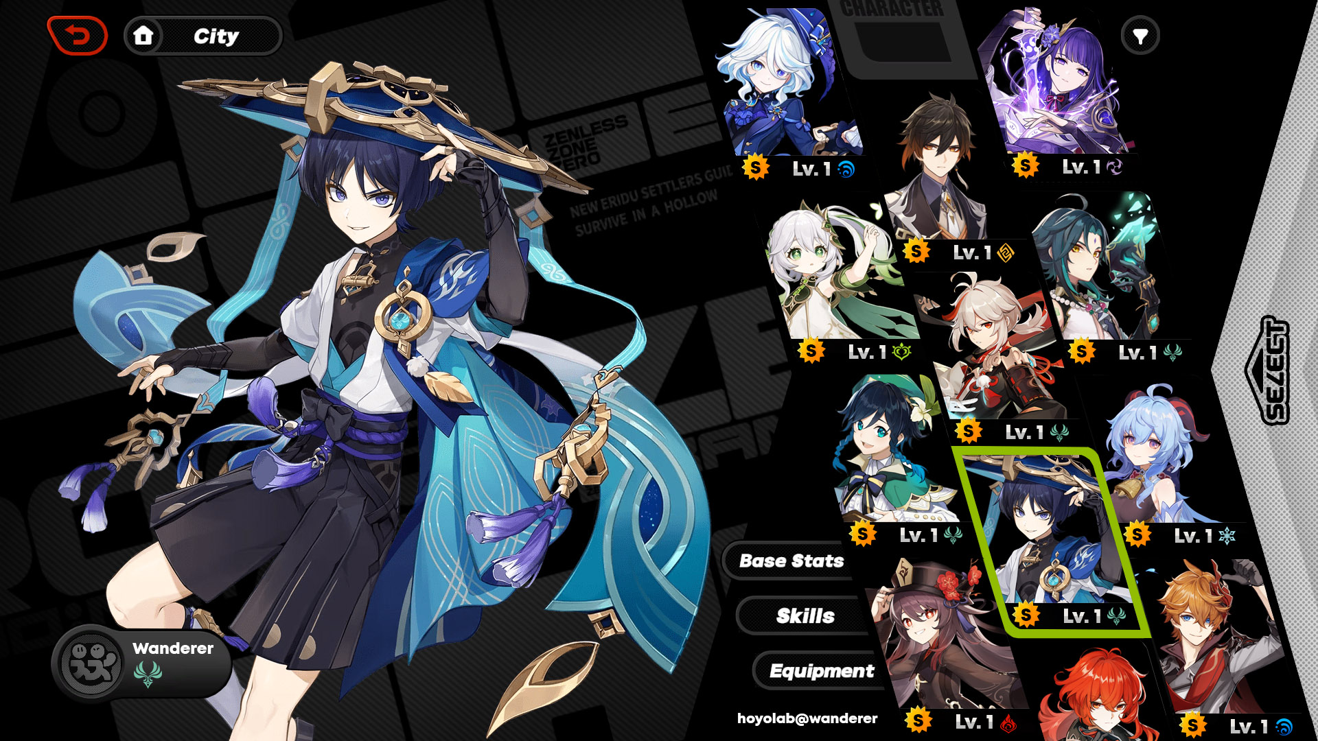 Genshin x ZZZ Interface Genshin Impact | HoYoLAB