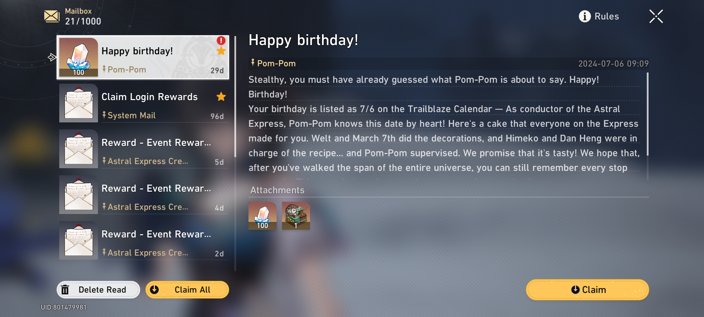 PAIMON ATE MY CAKES 😭 HBD TO ME Genshin Impact | HoYoLAB