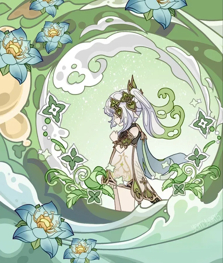 Nahida Fan badge Genshin Impact | HoYoLAB
