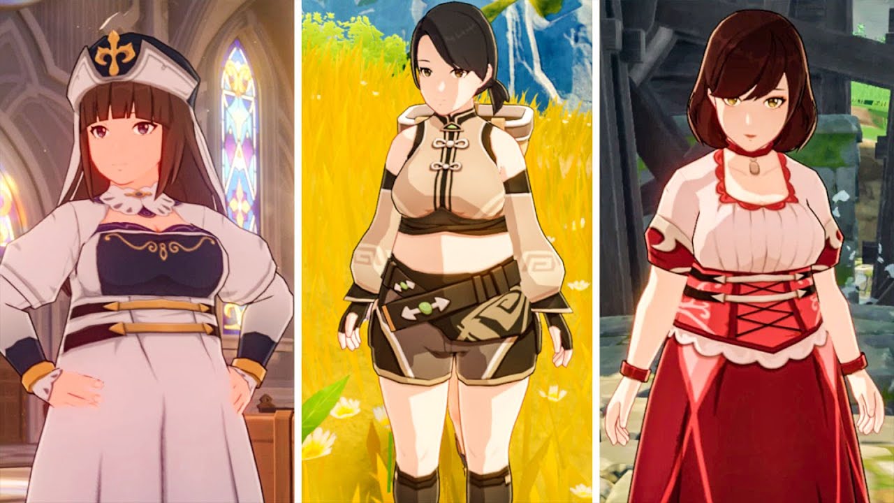 plus size npc’s i love you Genshin Impact | HoYoLAB