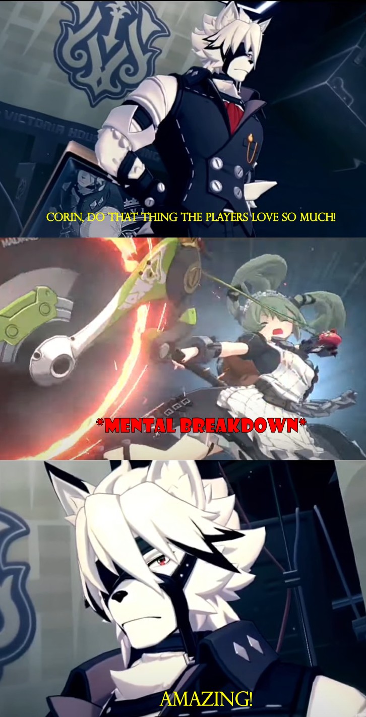 a Corin meme i made just now Zenless Zone Zero | HoYoLAB