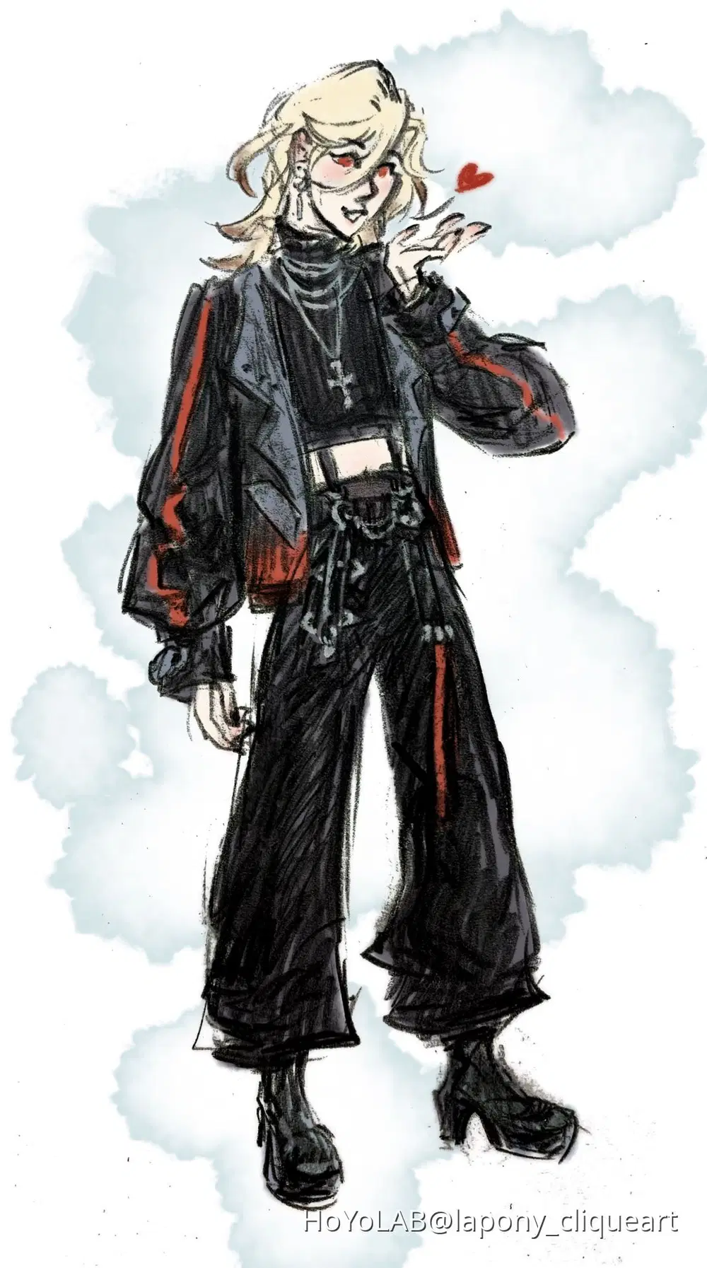 how to draw anime leather jacket