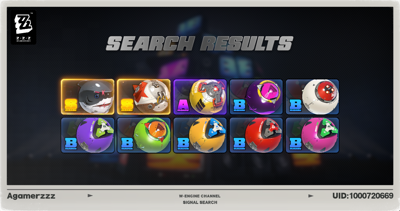 I got first 2 S-Ranks!!! In ZZZ for the first time!!!!! And I got ellen ...