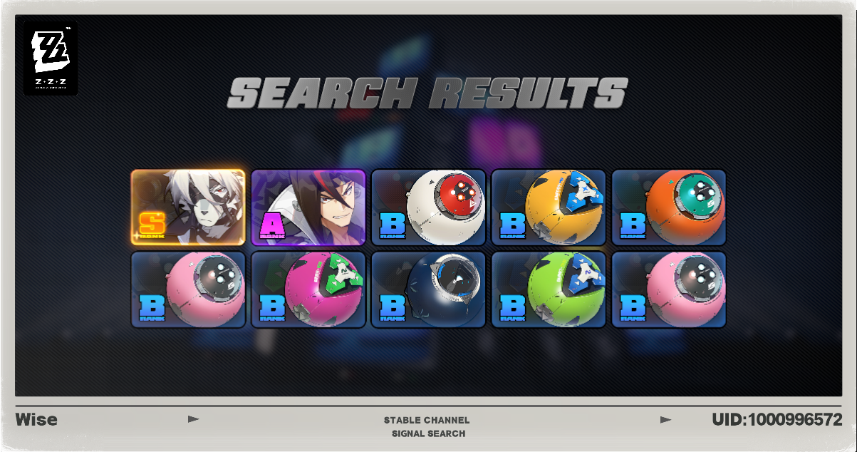 Wooo! First S rank! Zenless Zone Zero | HoYoLAB