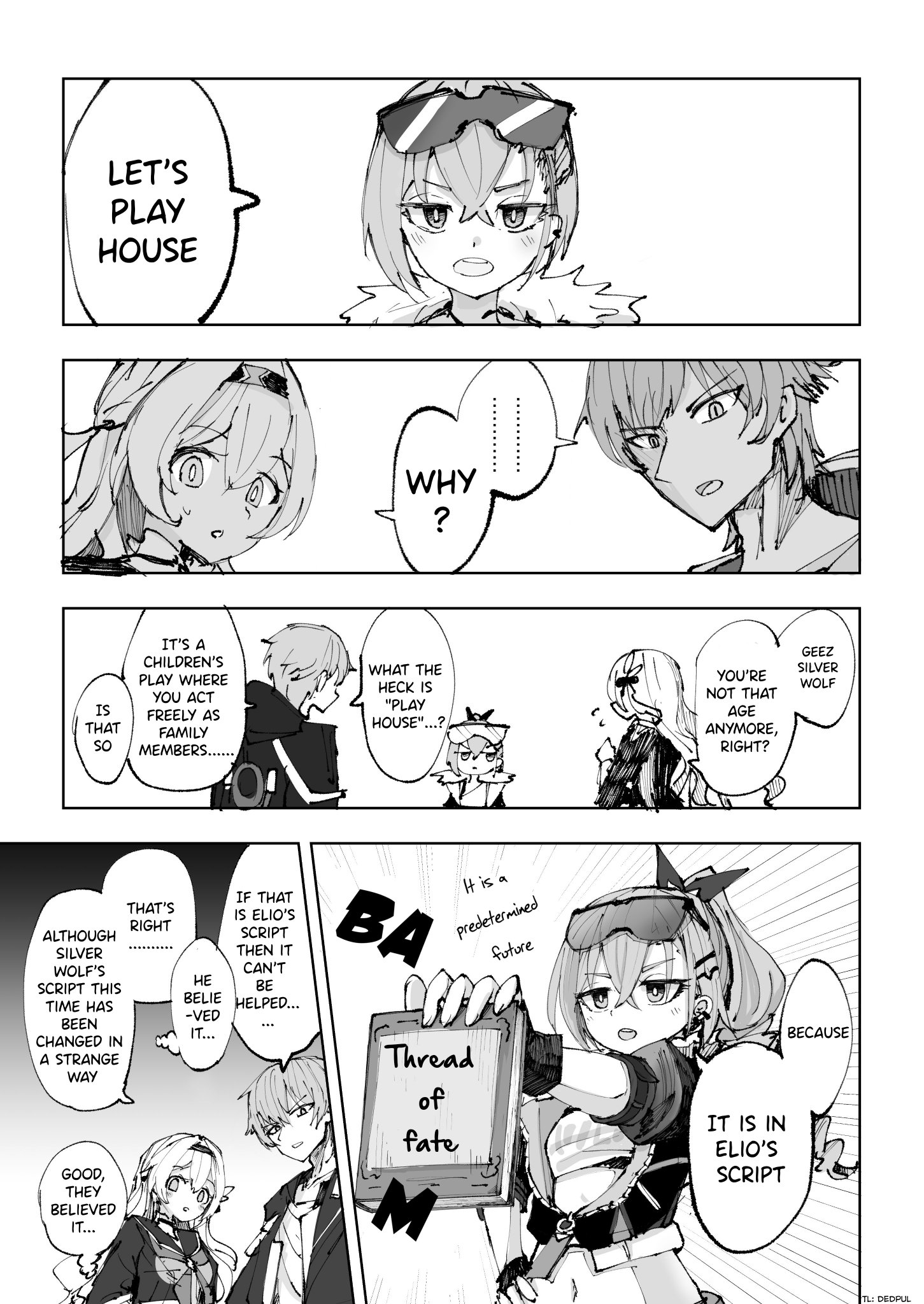 Silver Wolf makes Caefly play house Honkai: Star Rail | HoYoLAB