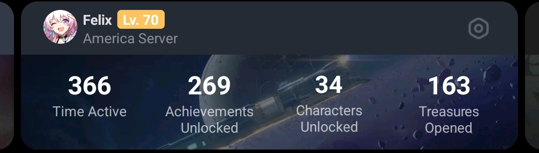 happy late birthday to my hsr account! Honkai: Star Rail | HoYoLAB