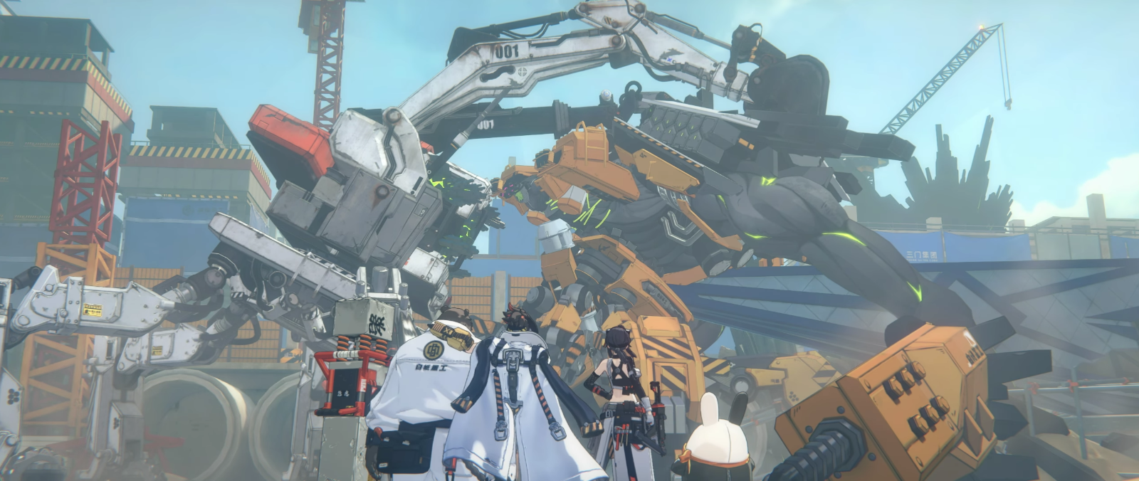 Sweet mecha battle ! Zenless Zone Zero | HoYoLAB