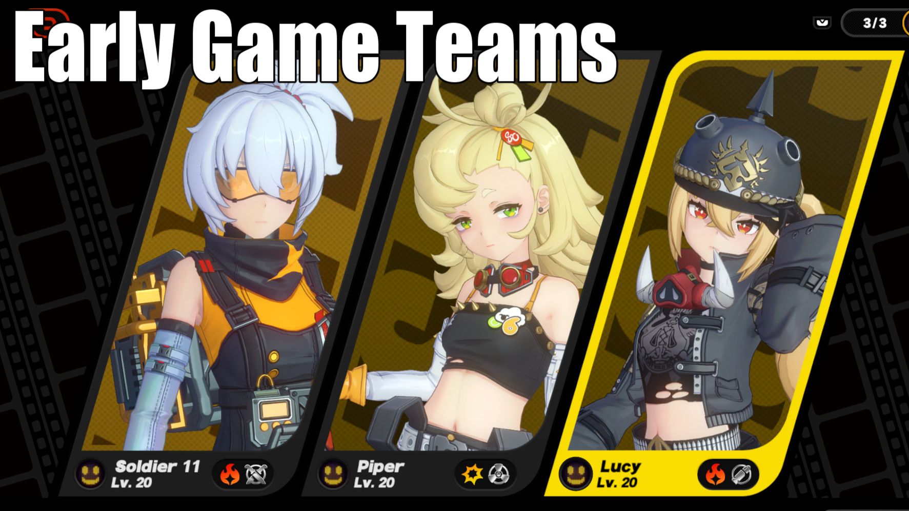 #Beginner Guide# Early-Game Team Setups For Your First S-Rank Agent ...