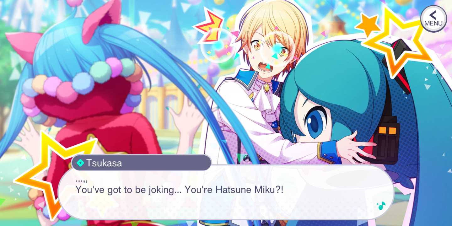 so I started doing story in pjsk because people suggests me a lot so I did and... | HoYoLAB