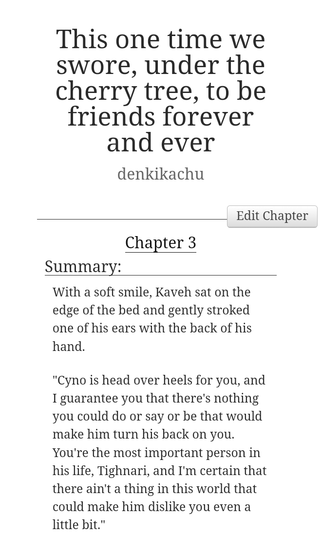 Chapter 3 of my cynari ff online 👀 Genshin Impact | HoYoLAB