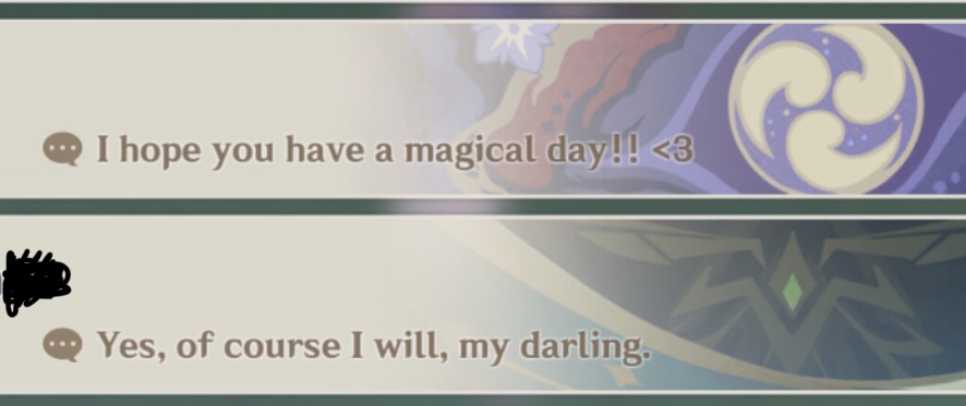 Why do these two signatures kinda match up- Genshin Impact | HoYoLAB