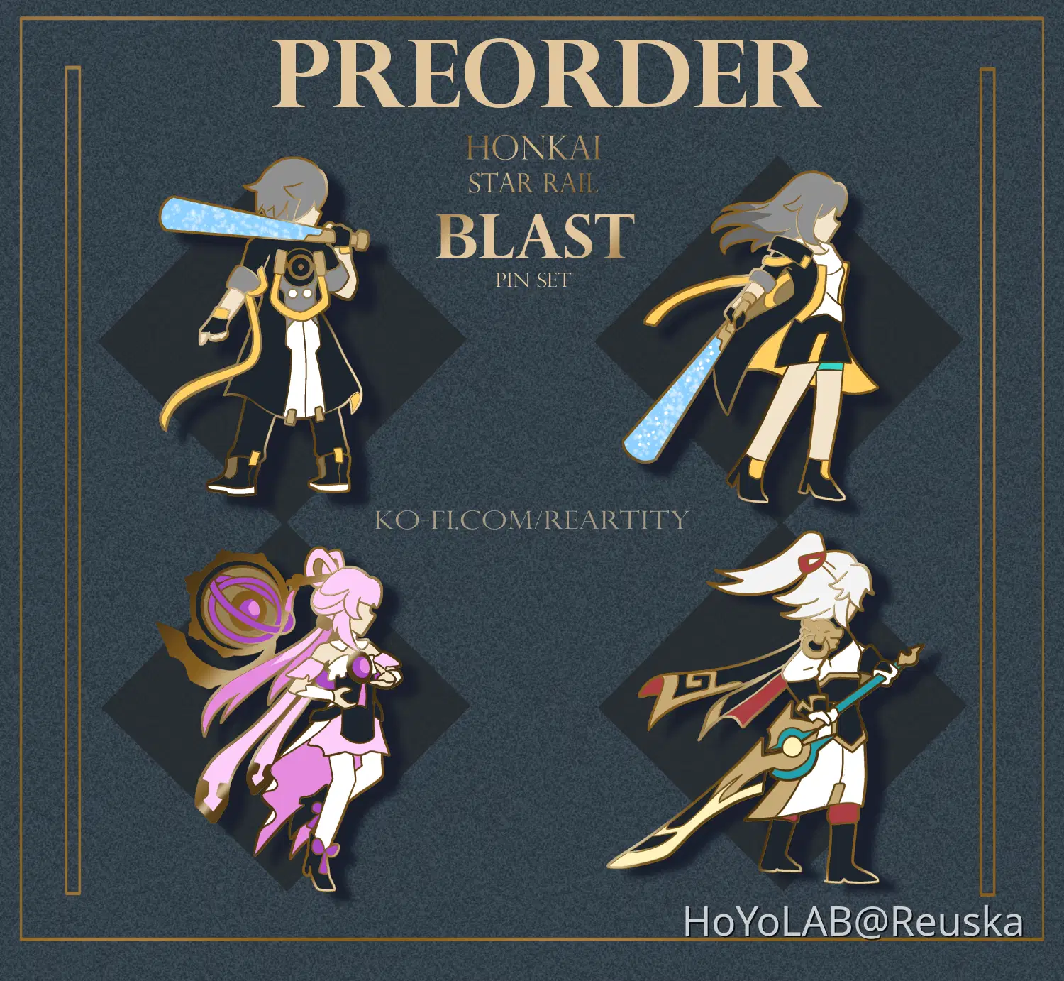 New HSR pins! Honkai: Star Rail | HoYoLAB